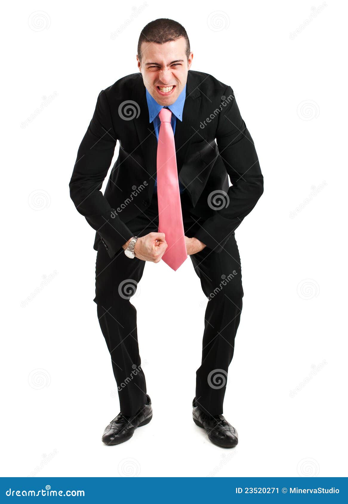 Strong businessman stock image. Image of strength, balding - 23520271