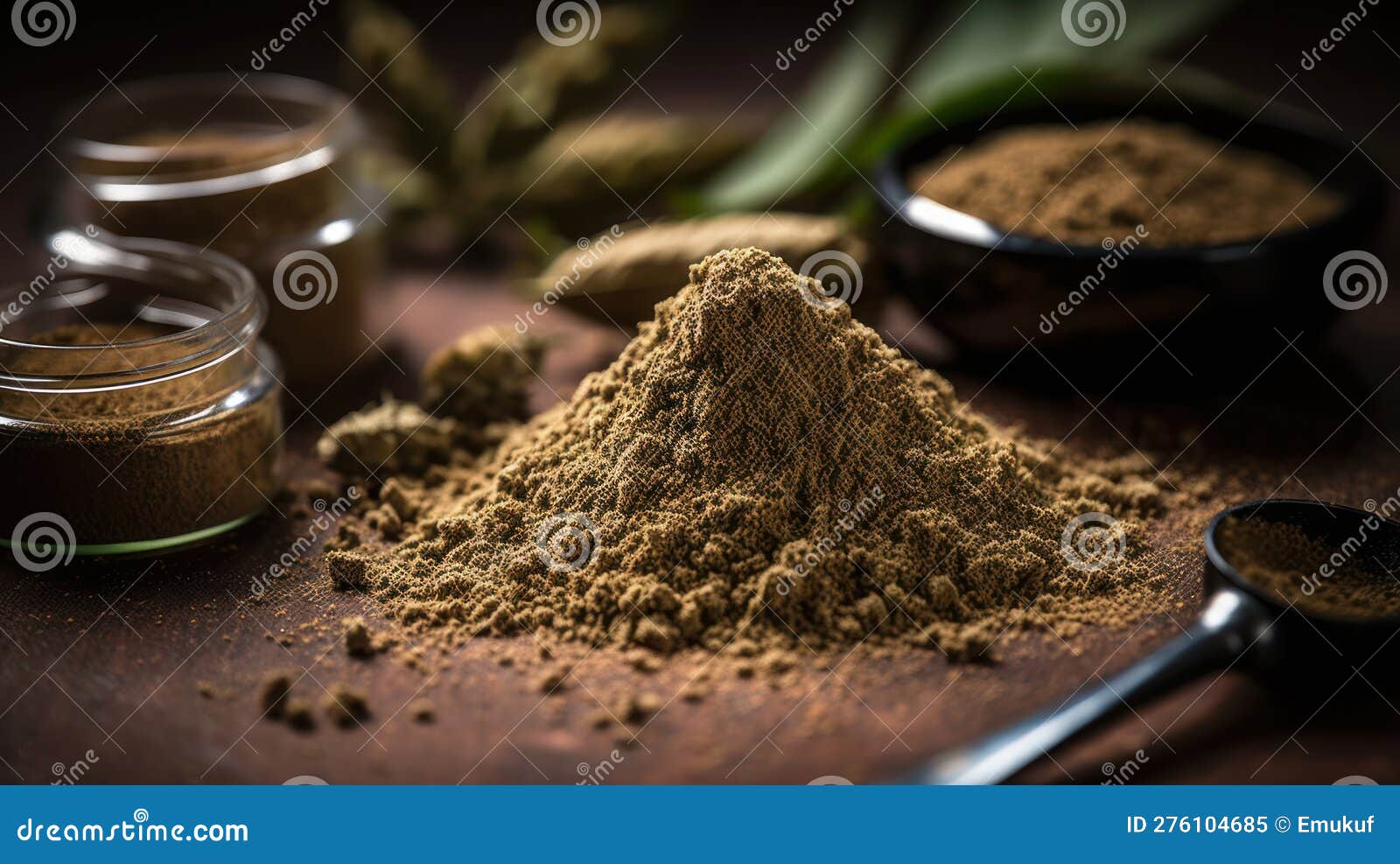 Strong Cannabis Kief, Trichome Hash with High Thc Generative Ai Stock ...