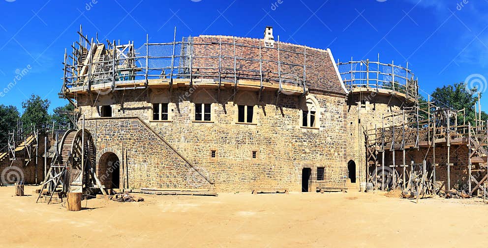Strong castle stock image. Image of castle, middle, panorama - 34616757