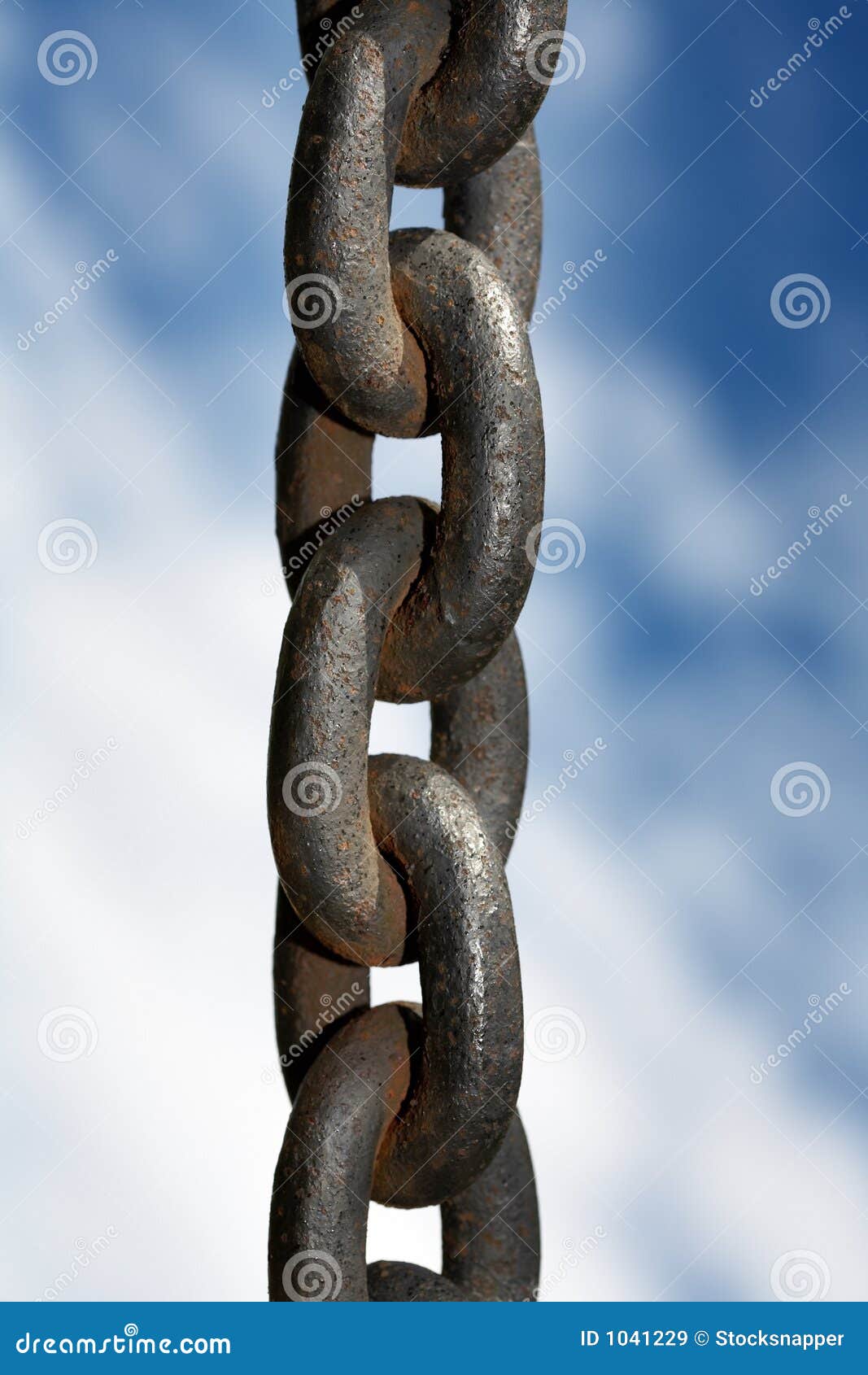 Strong Chain stock image. Image of rust, metallic, strong - 1041229