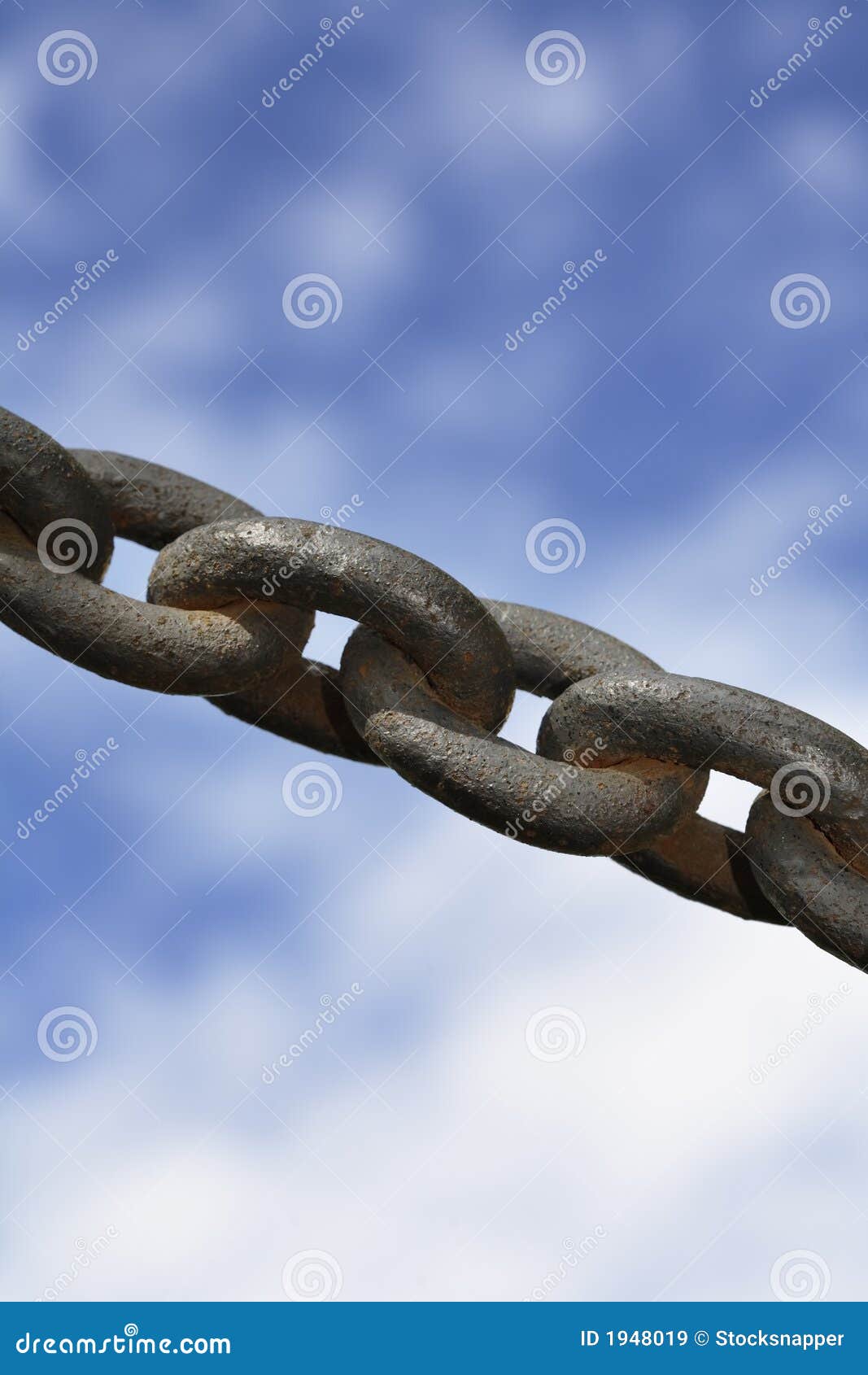 Strong chain stock image. Image of metallic, linked, chain - 1948019
