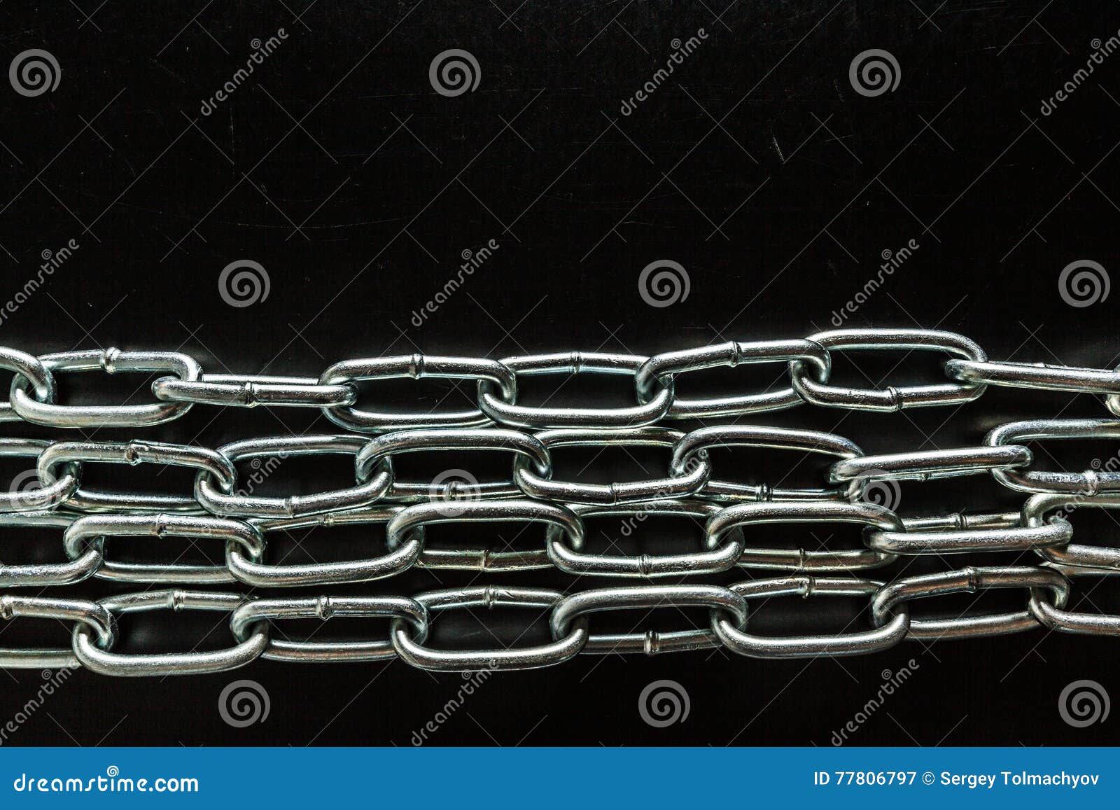 Strong chain stock image. Image of reliable, detail, object - 77806797