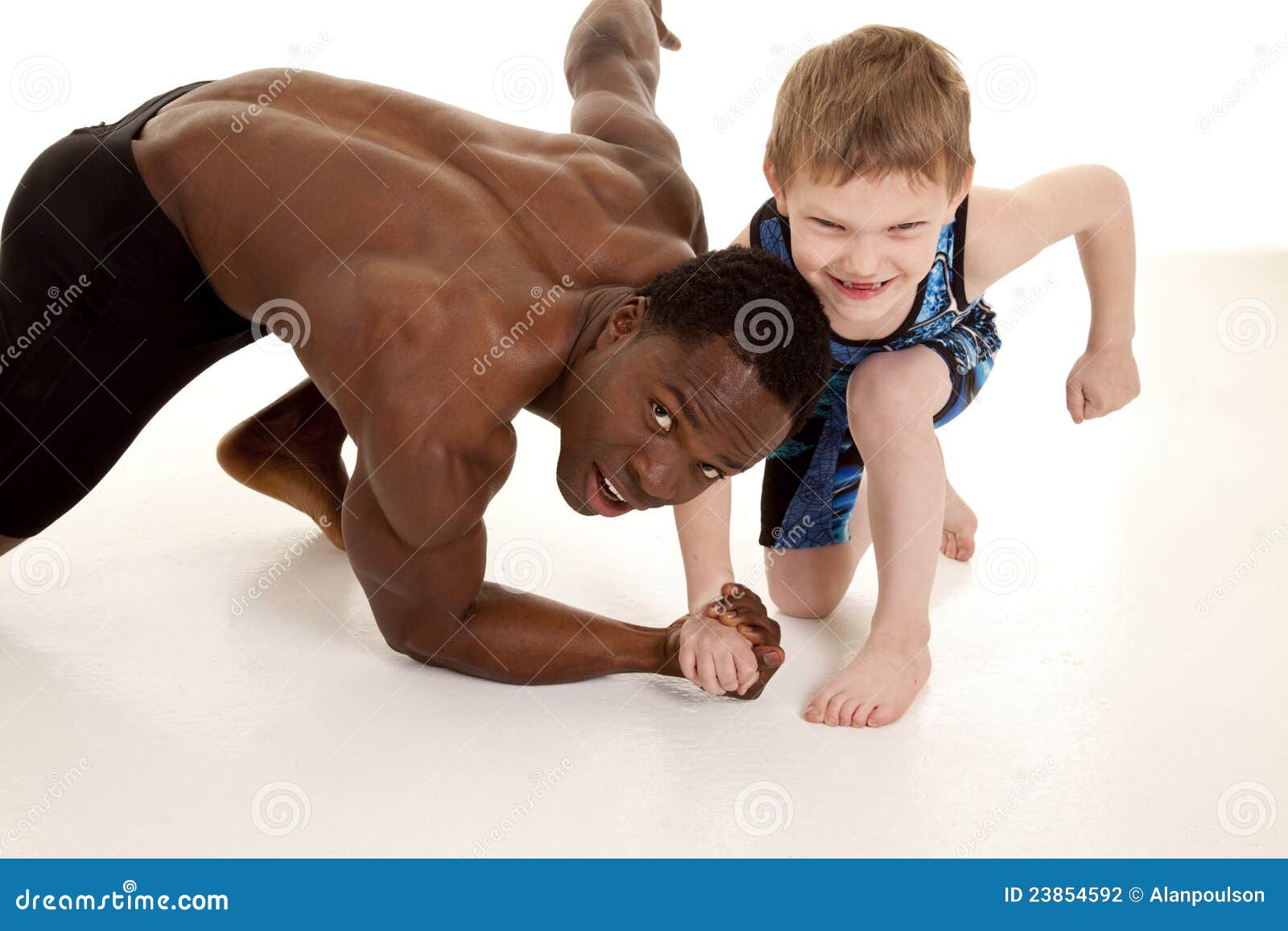 Strong child stock photo. Image of childhood, male, happy - 23854592
