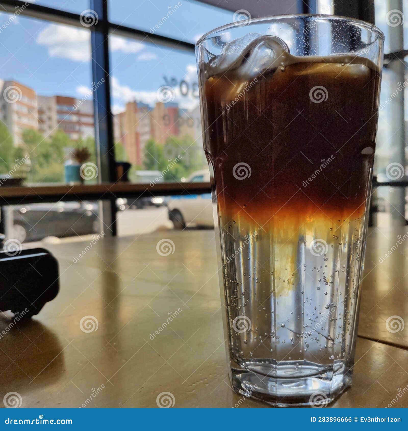 Strong Coffee Espresso Tonic Stock Photo - Image of food, tonic: 283896666