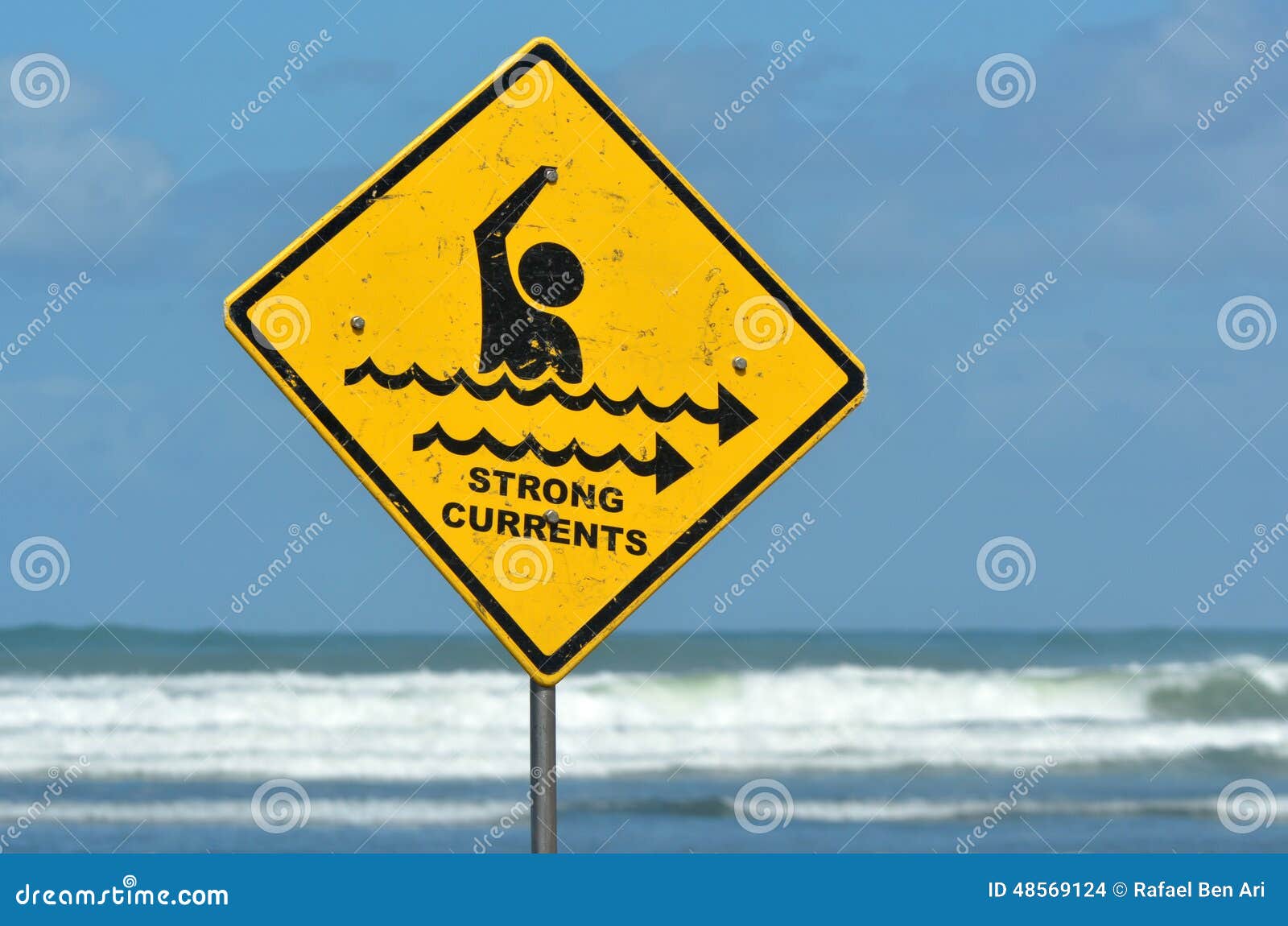 Strong currents sign stock photo. Image of information - 48569124