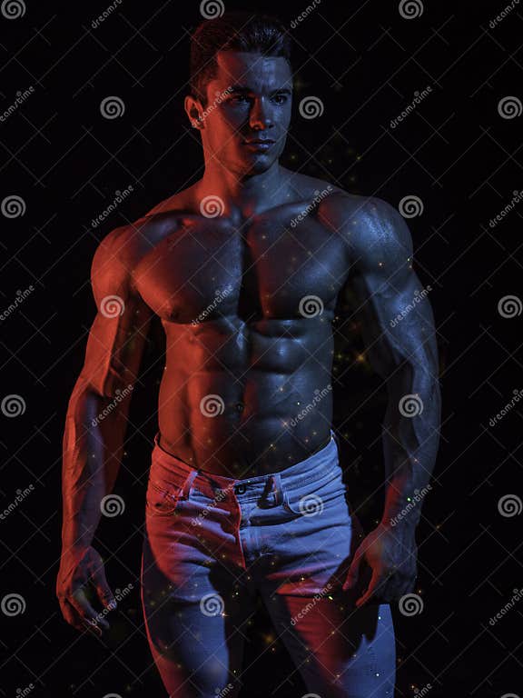 A Strong Display of Masculinity: Flexing Muscles and Striking a Pose ...