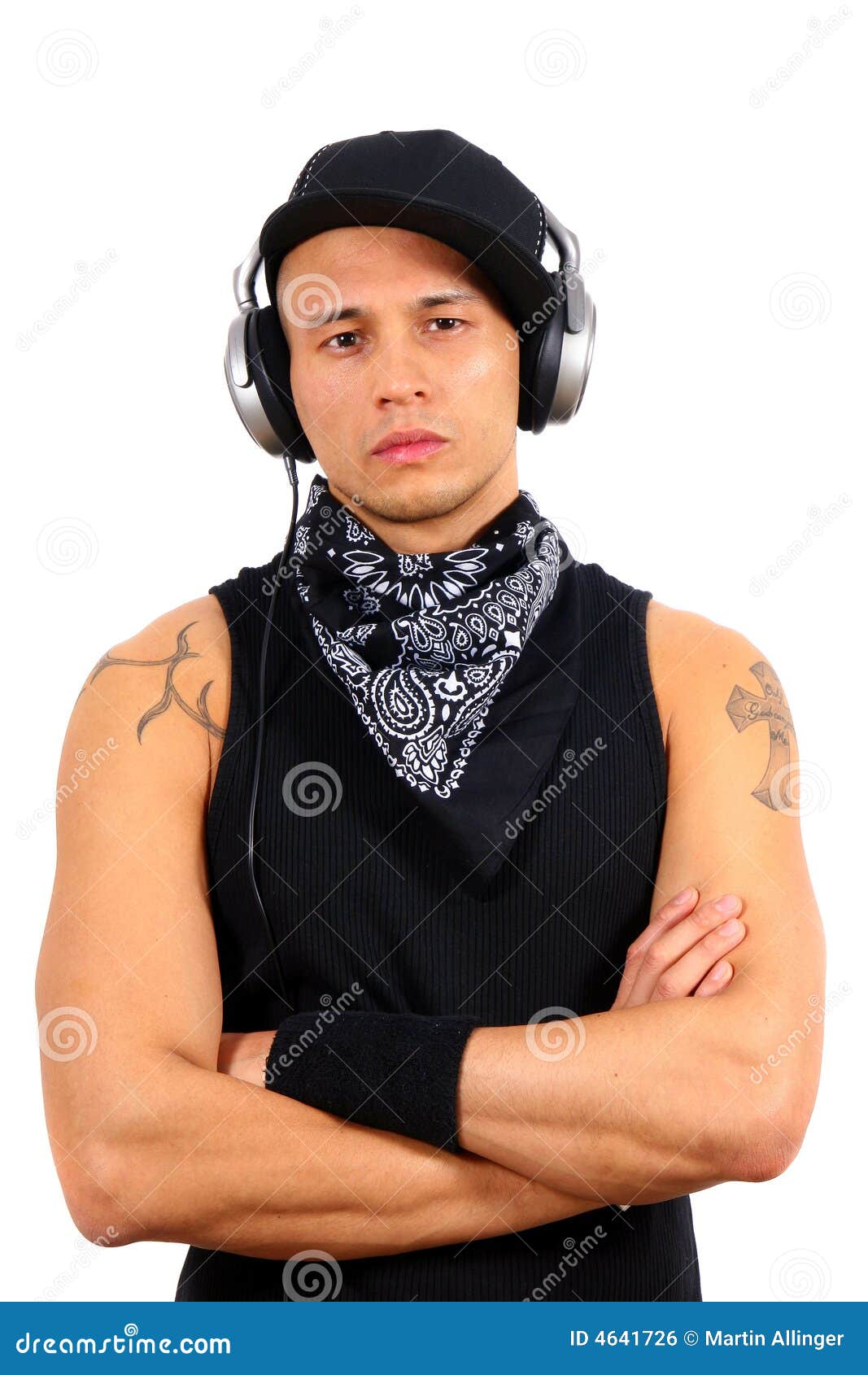 Strong Dj stock photo. Image of people, headphones, funky - 4641726