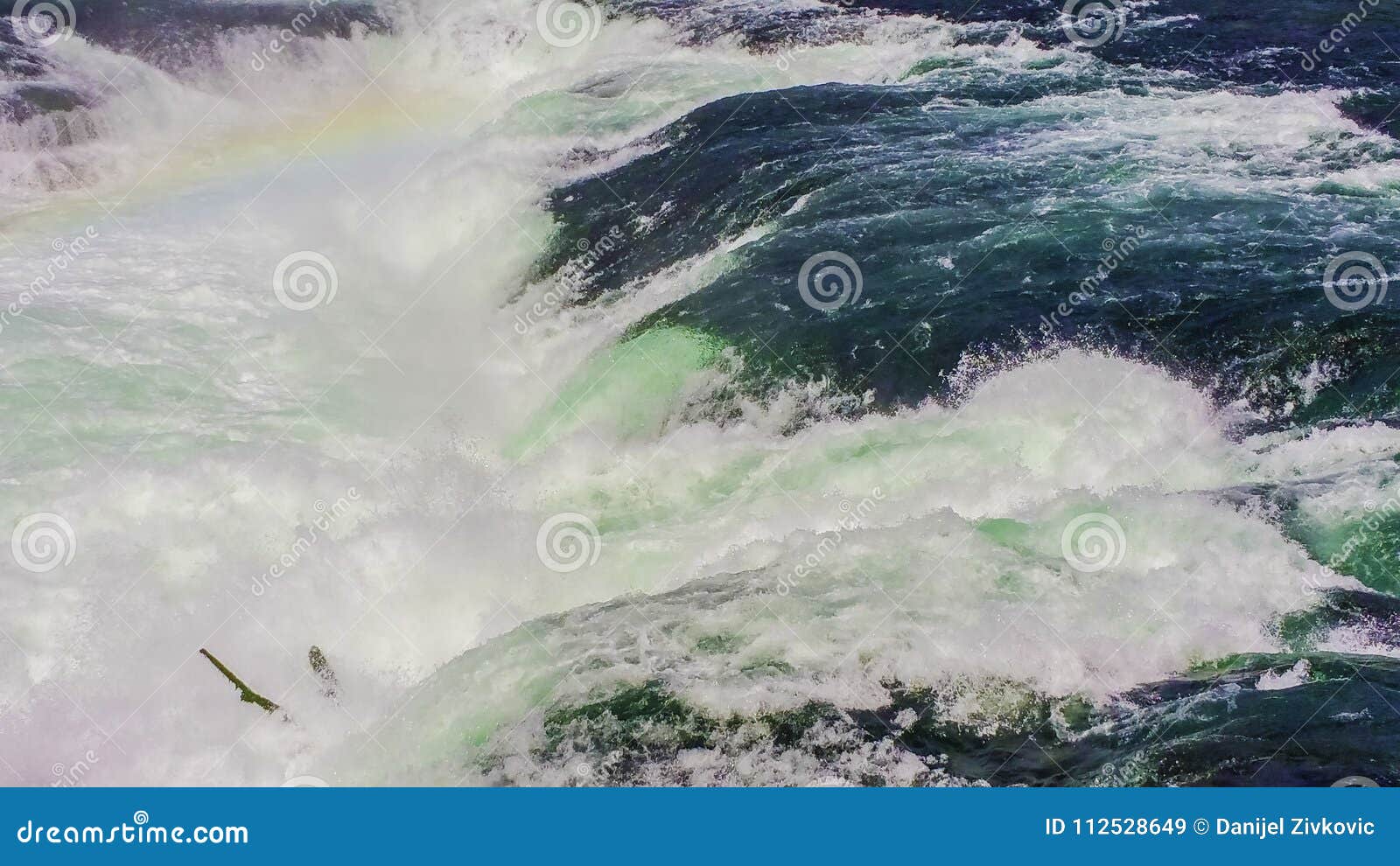 Rainfall Strong and Fast Waves Stock Image - Image of beautiful ...