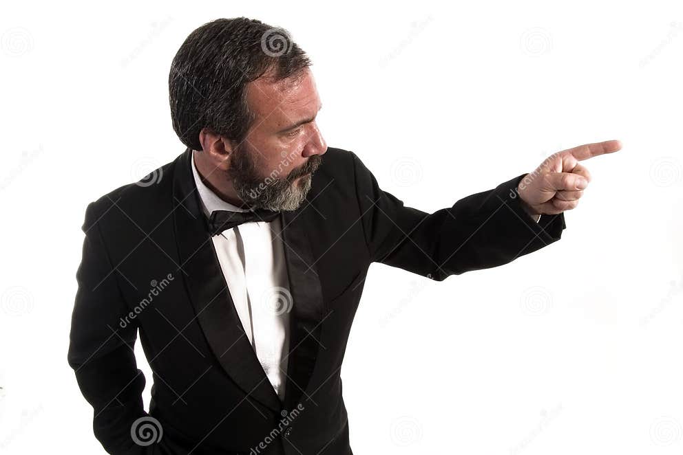 Strong finger stock image. Image of face, beard, mind - 2668661