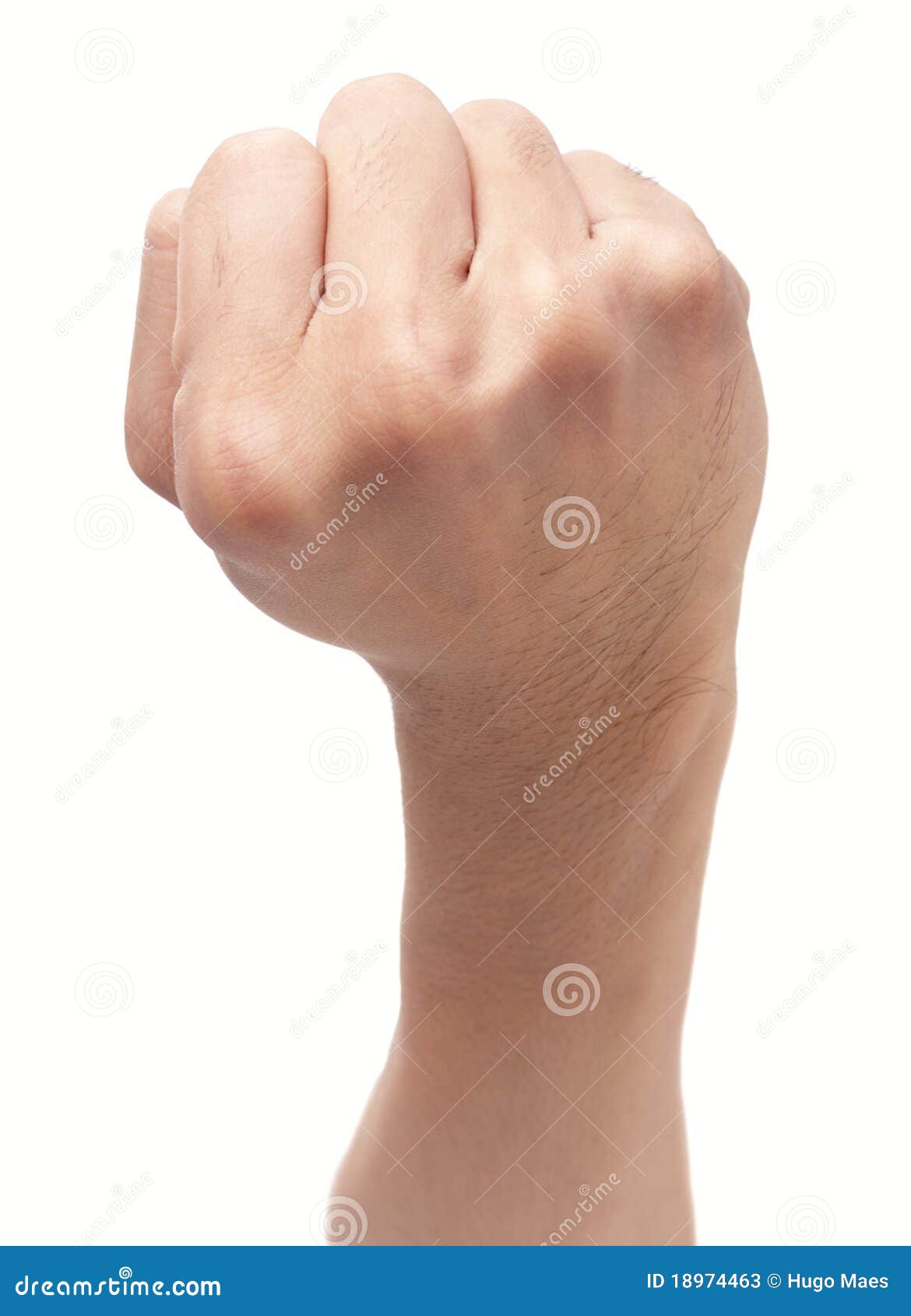 Strong fist up stock image. Image of clenched, punch - 18974463
