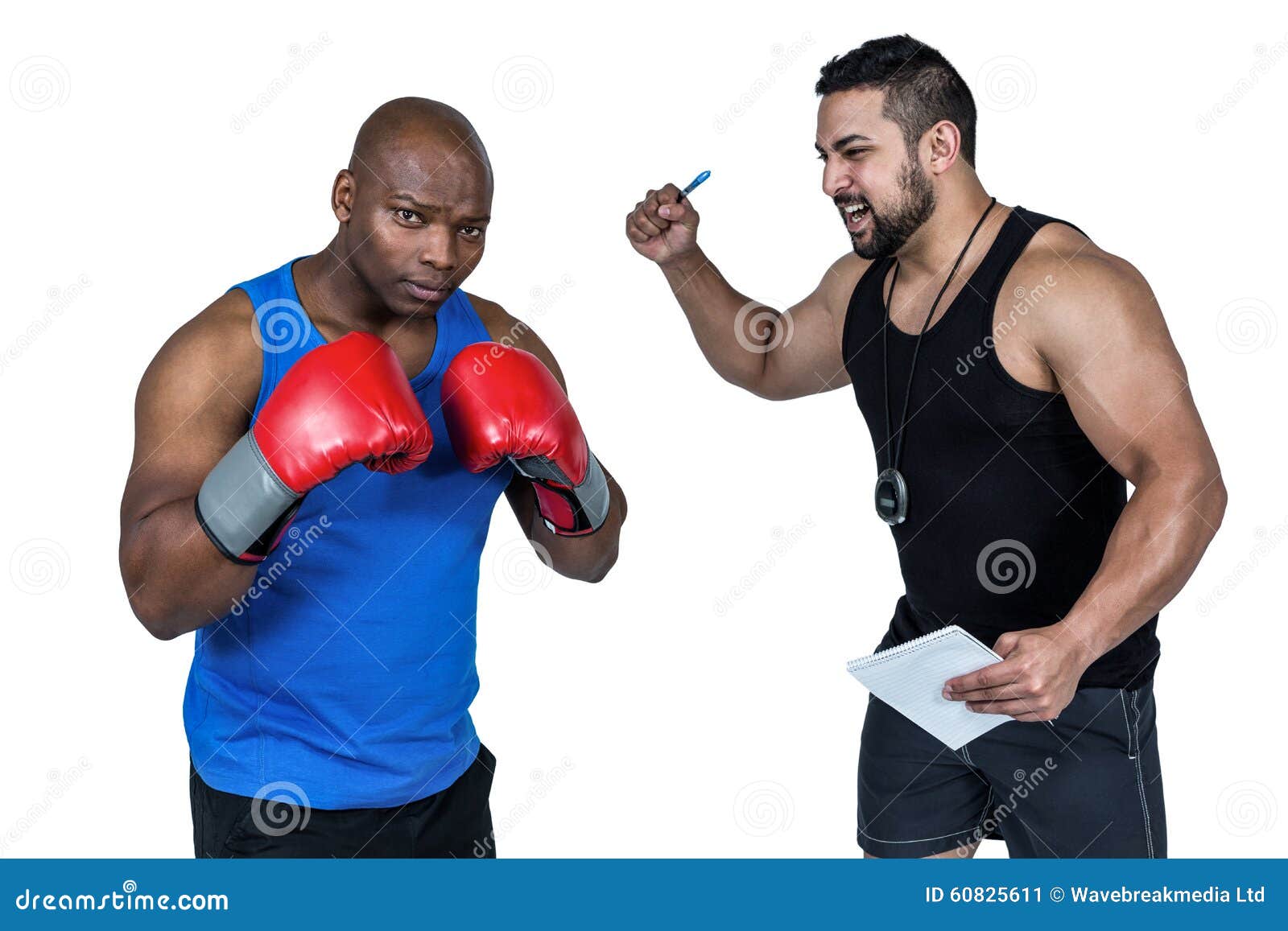 Strong Friends Using Kettlebells Together Stock Image - Image of ...