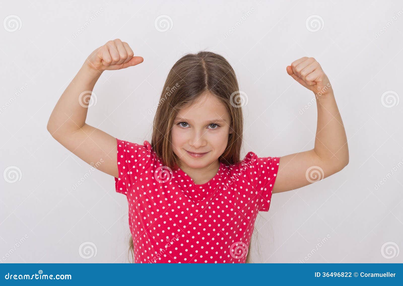Strong stock photo. Image of child, smile, muscles, fitness - 36496822