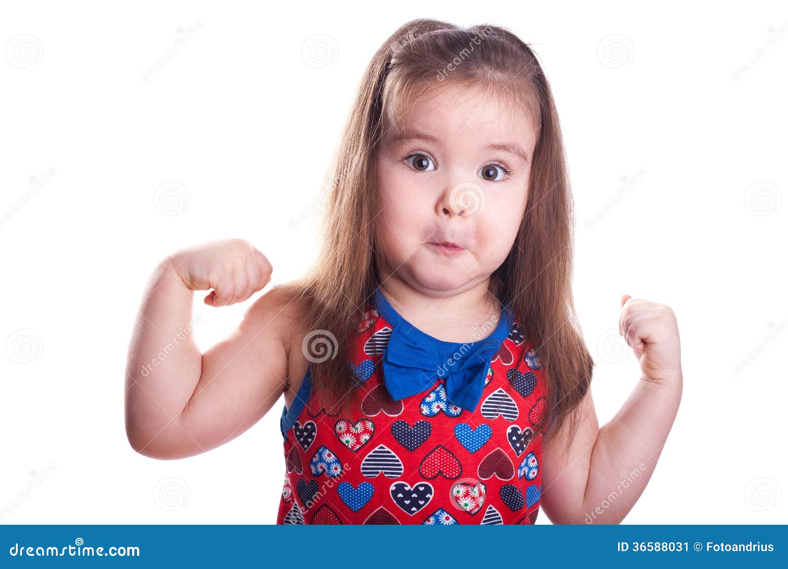 Strong girl stock image. Image of look, face, lovely - 36588031