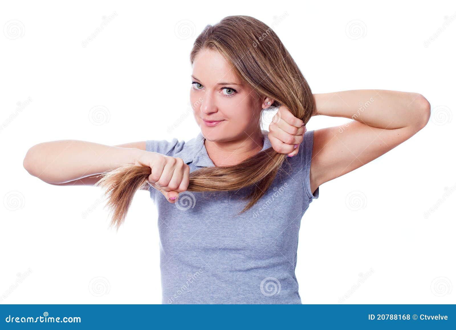 Strong hair stock photo. Image of fresh, clean, gray - 20788168