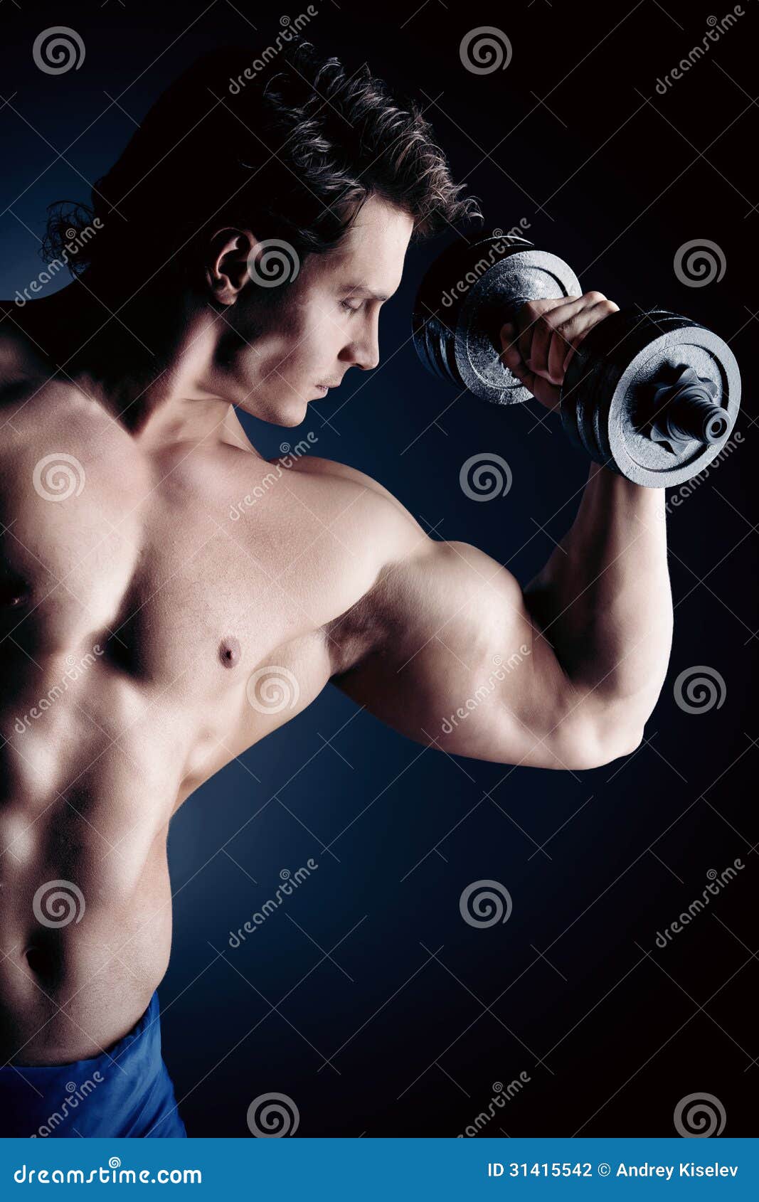 Strong hand stock photo. Image of black, athletic, biceps - 31415542