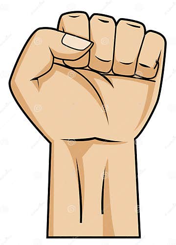 Strong hand stock illustration. Illustration of modern - 33228985