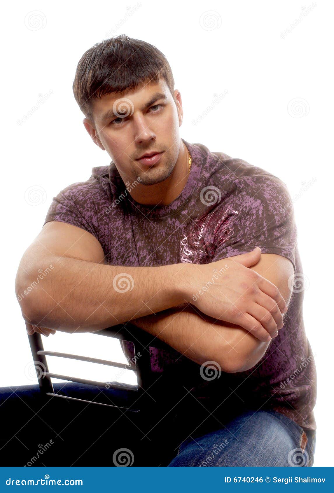Strong Handsome Healthy Man Royalty Free Stock Image - Image: 6740246