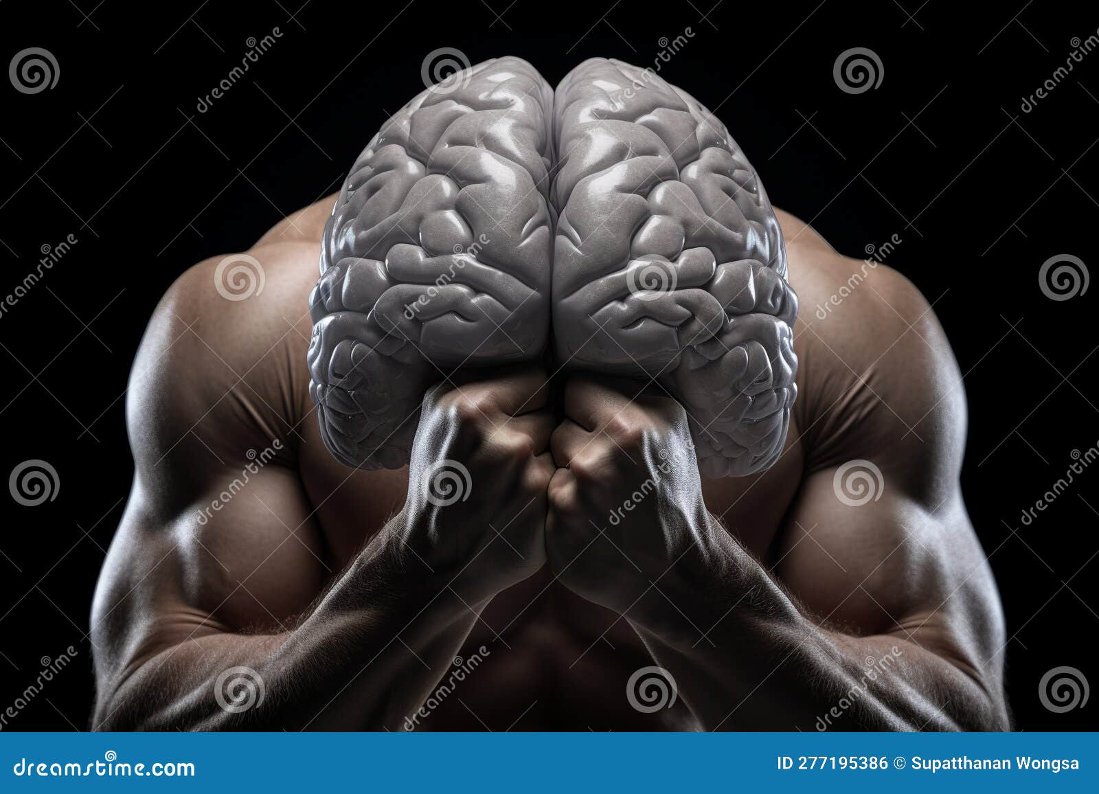 Strong Human Lungs On A White Background. Cartoon. | CartoonDealer.com ...