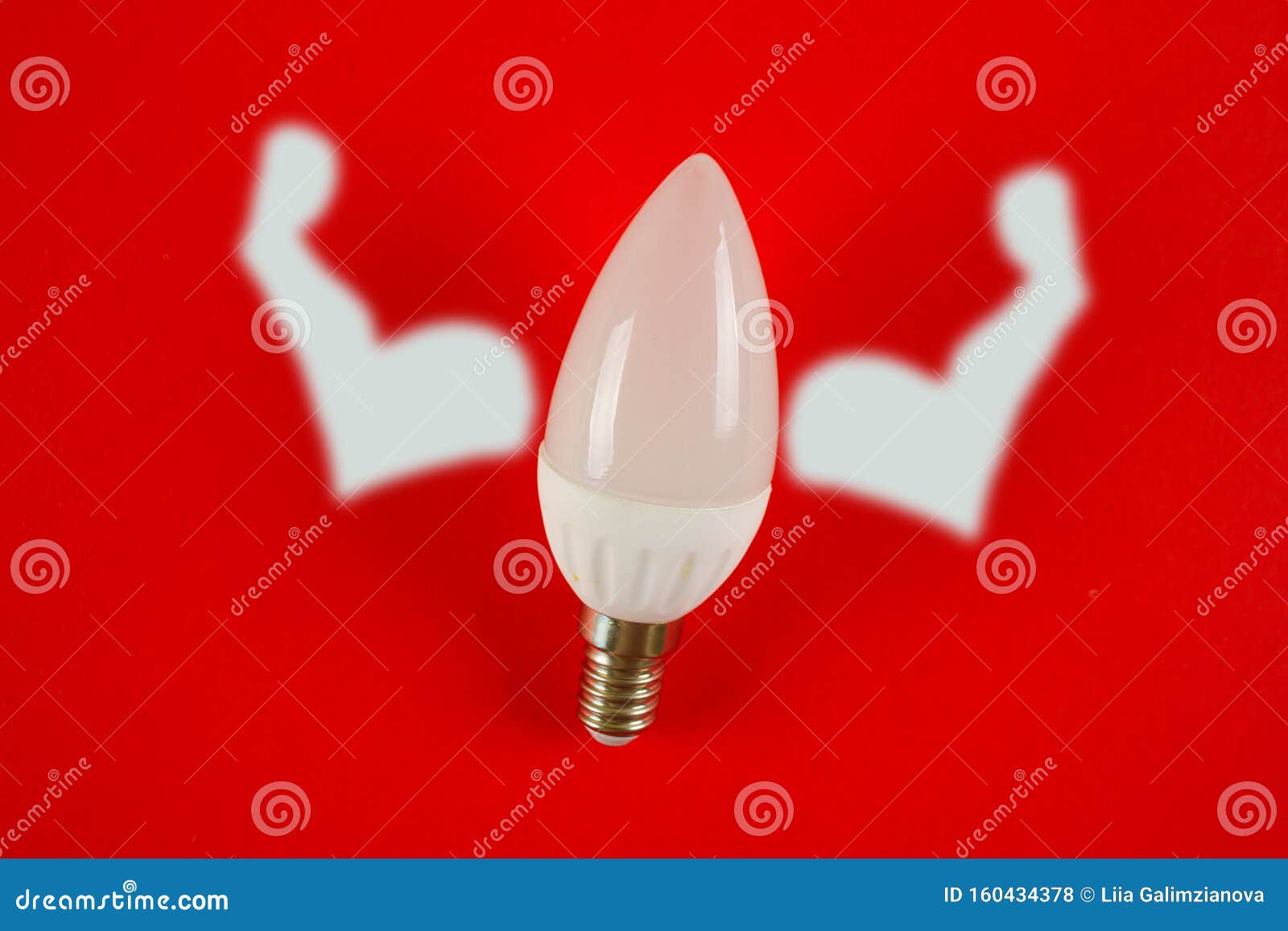 Strong idea concept stock photo. Image of electric, business - 160434378