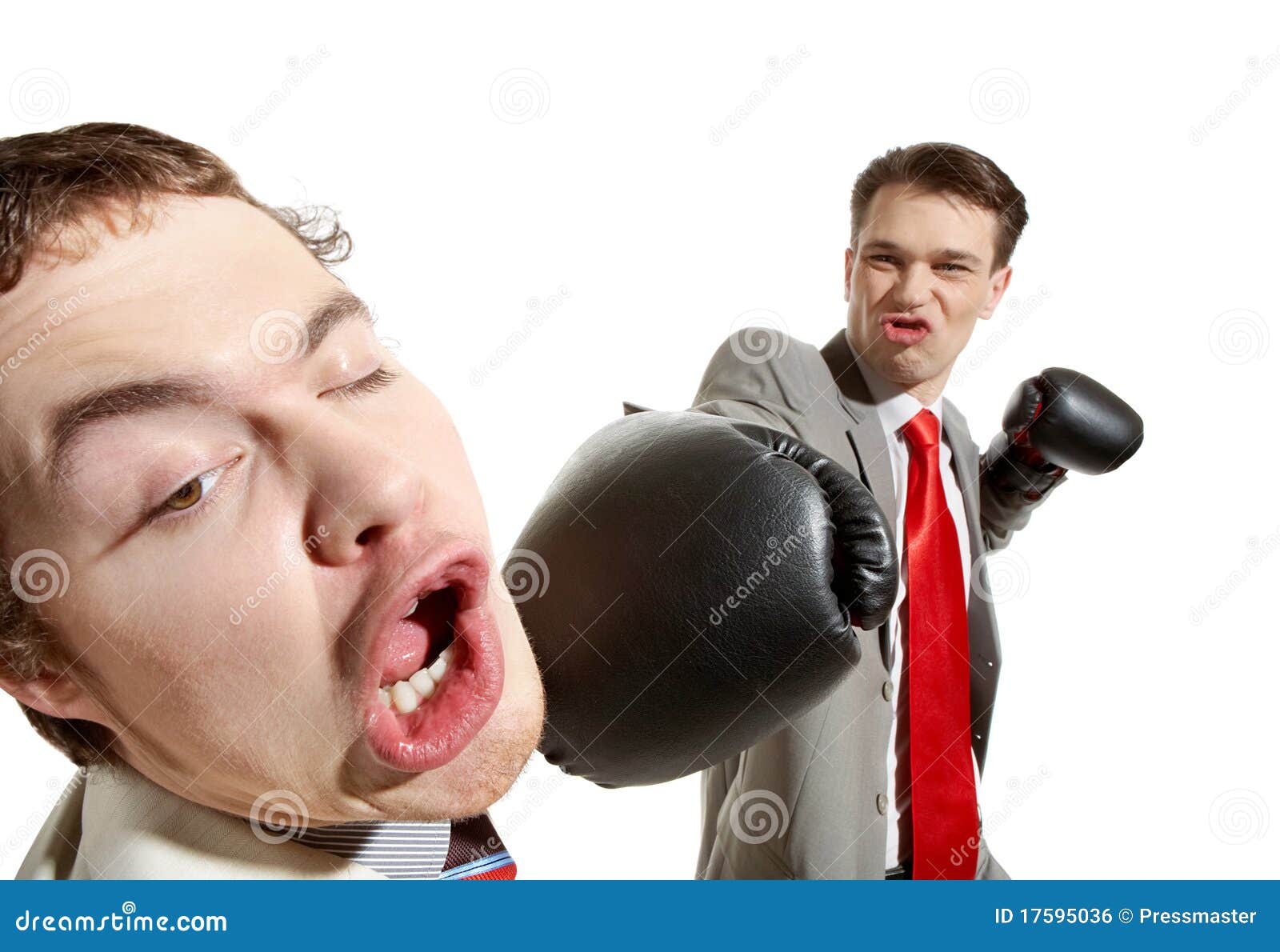 Strong kick stock photo. Image of glove, face, collar - 17595036