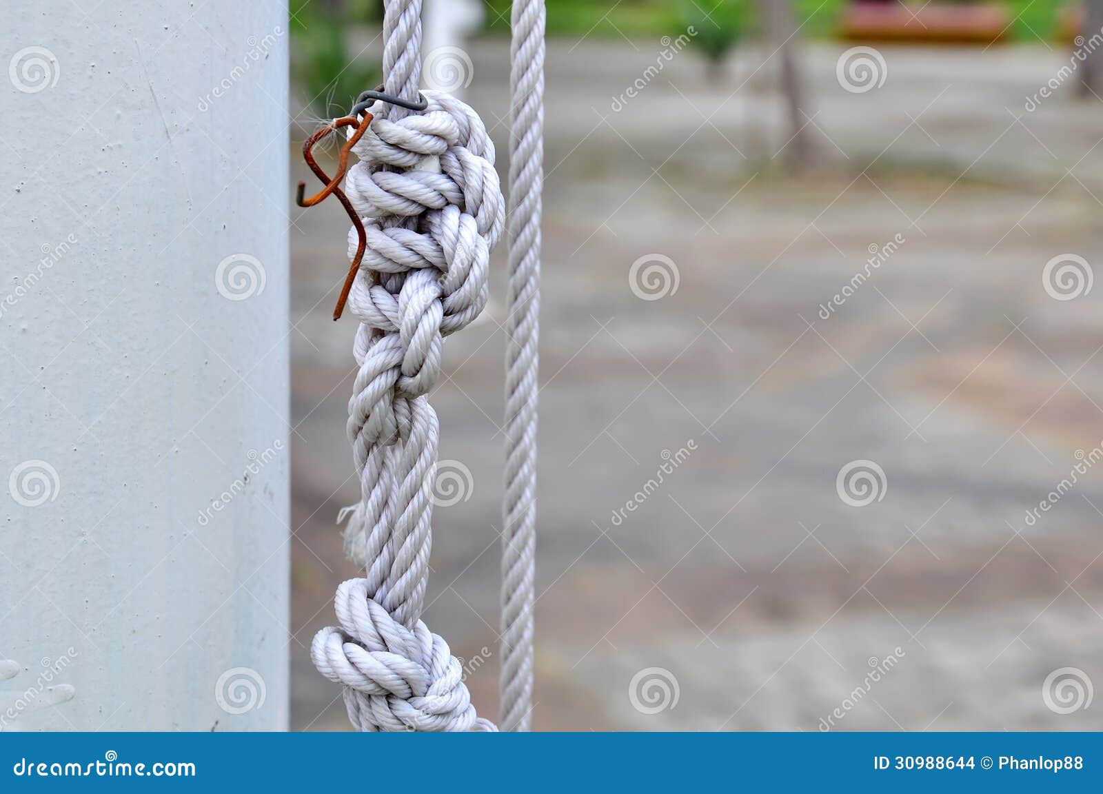 Strong knot stock photo. Image of spiral, node, rope - 30988644