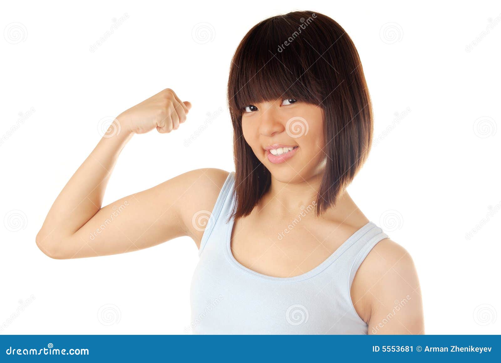 Strong lady stock image. Image of serenity, serene, beauty - 5553681