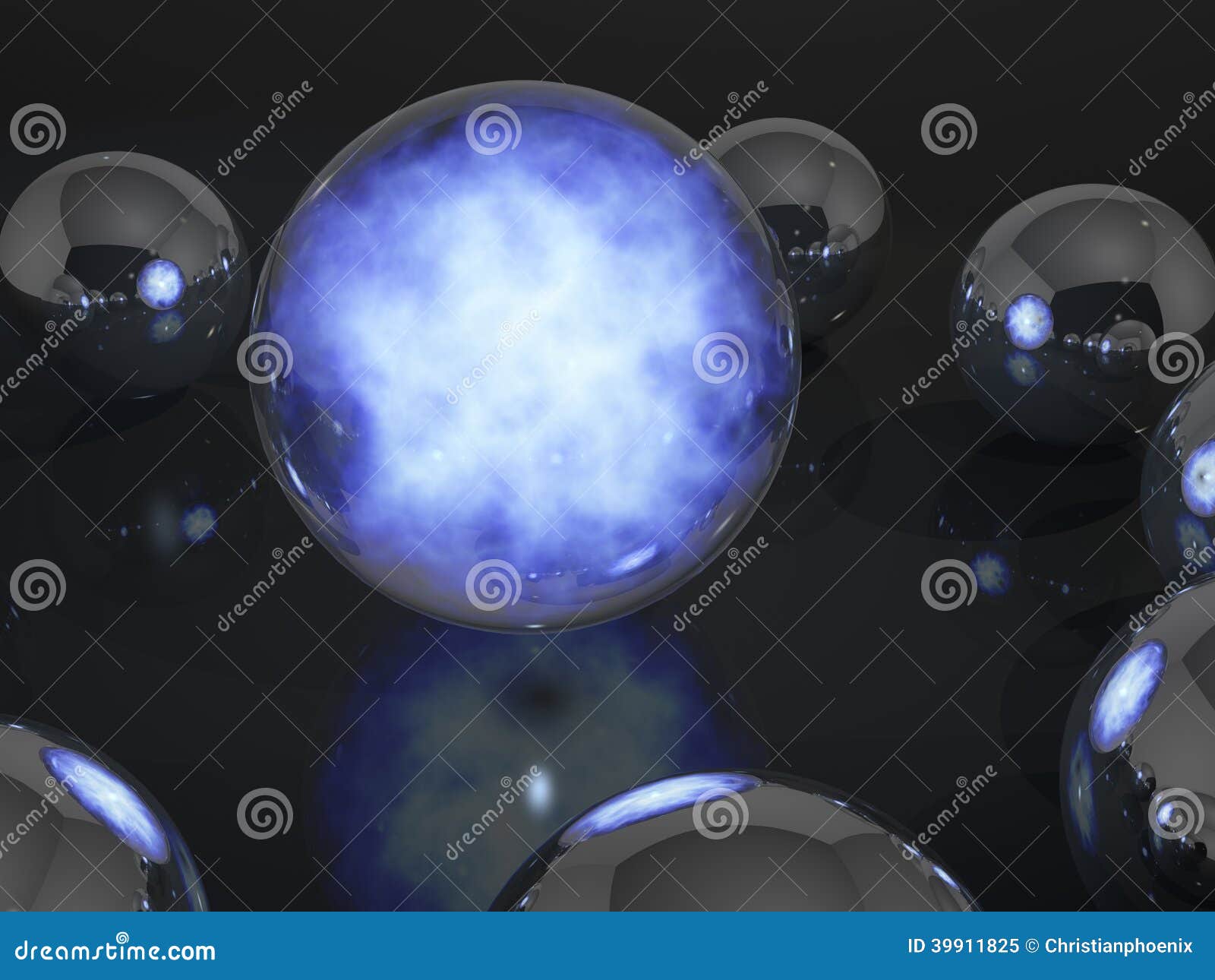 Strong leadership stock illustration. Illustration of mirror - 39911825