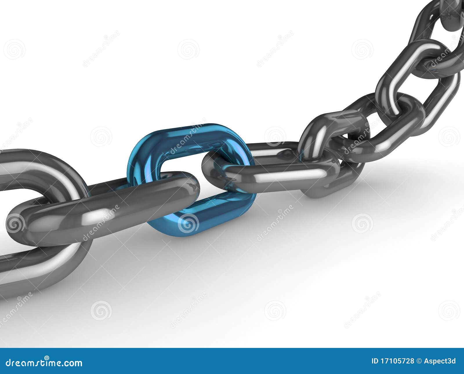 The strong link stock illustration. Illustration of metal - 17105728