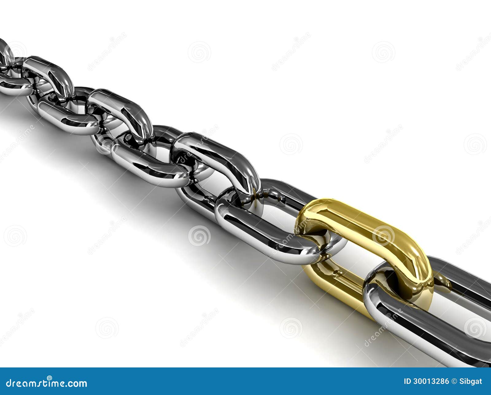 Strong link. stock illustration. Illustration of metaphor - 30013286