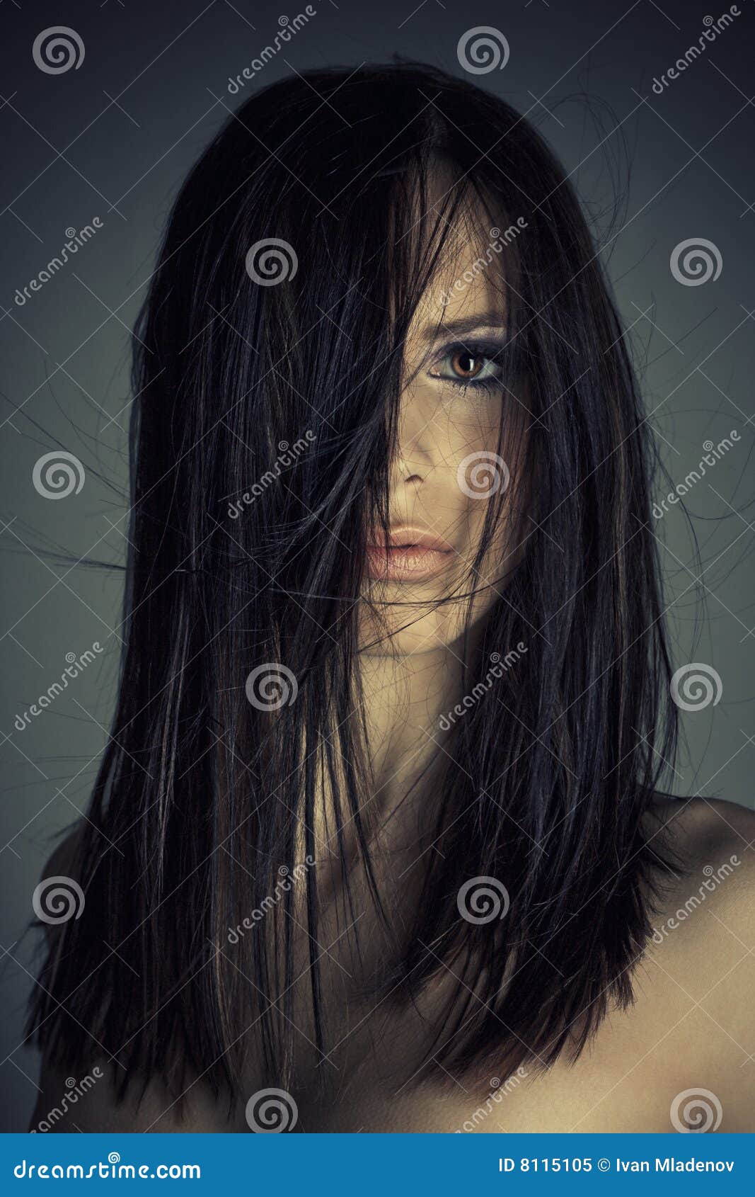 Strong look stock image. Image of adult, beautiful, human - 8115105