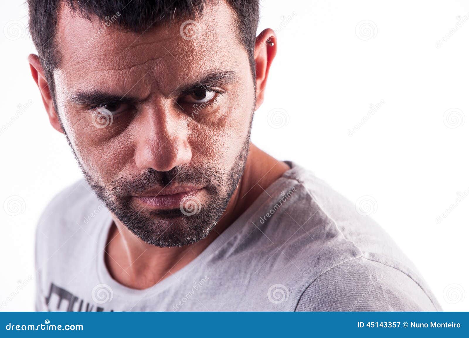 Strong looking young man stock image. Image of white - 45143357