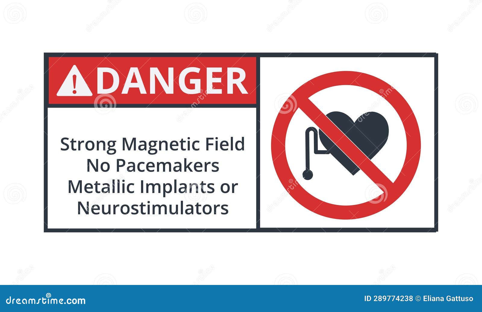 Strong Magnetic Field Symbol Sign,Vector Illustration, Isolate On White ...