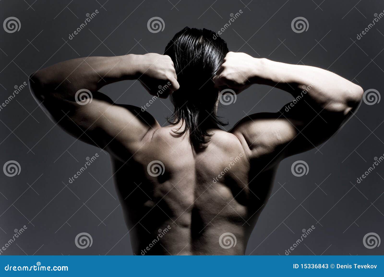 Strong man stock image. Image of male, dark, adult, lifestyle - 15336843