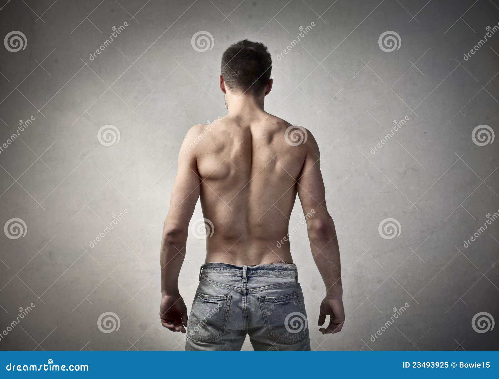 Strong man stock image. Image of force, wall, muscular - 23493925