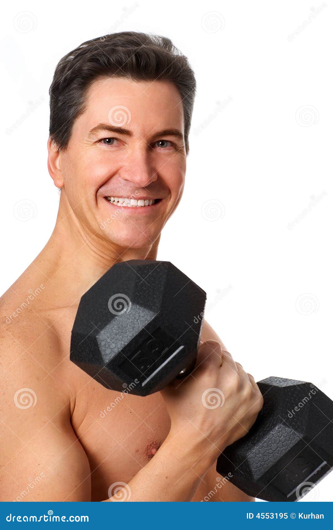 Strong man stock image. Image of energy, healthy, young - 4553195
