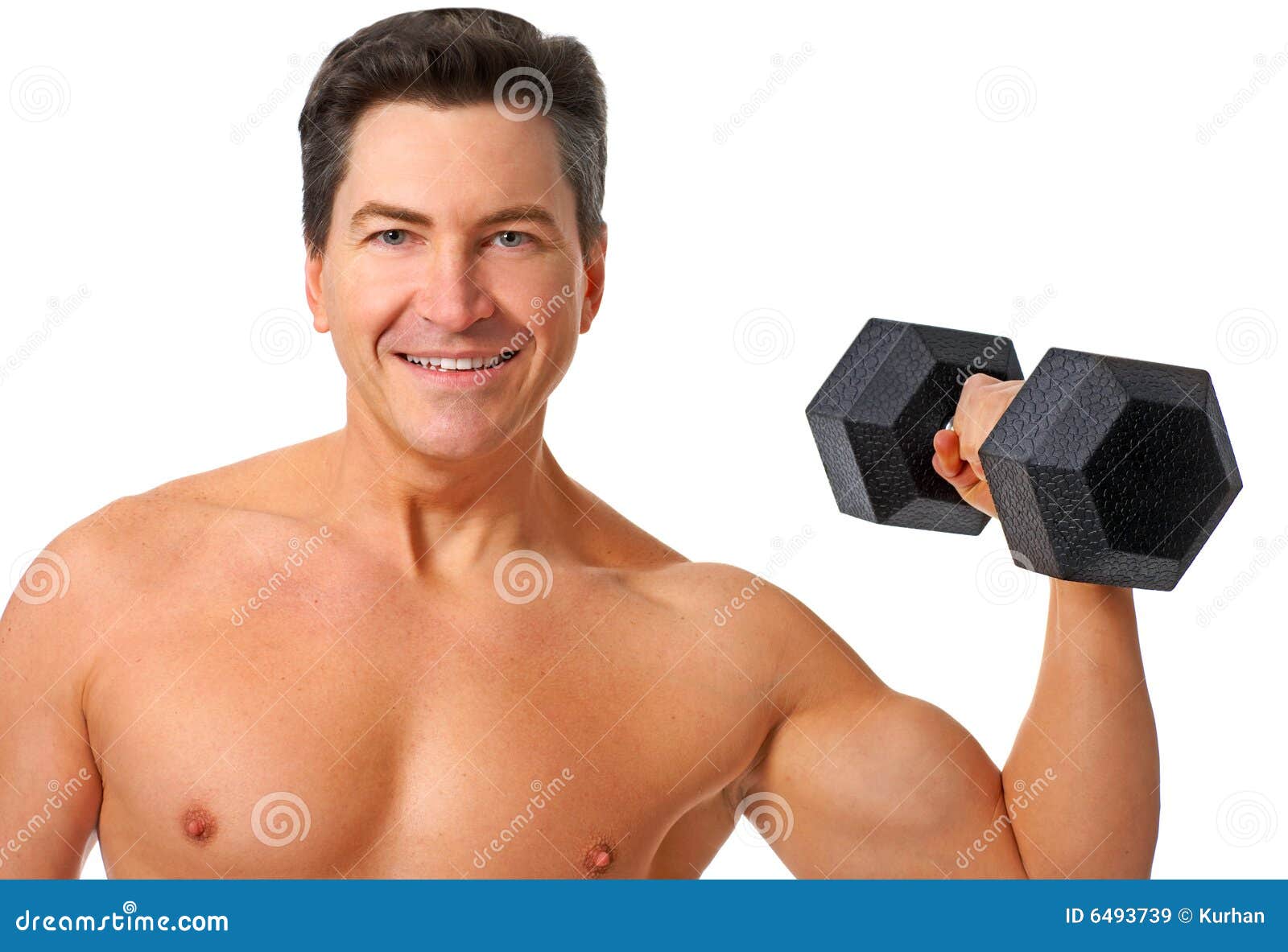 Strong man stock image. Image of adult, working, athlete - 6493739