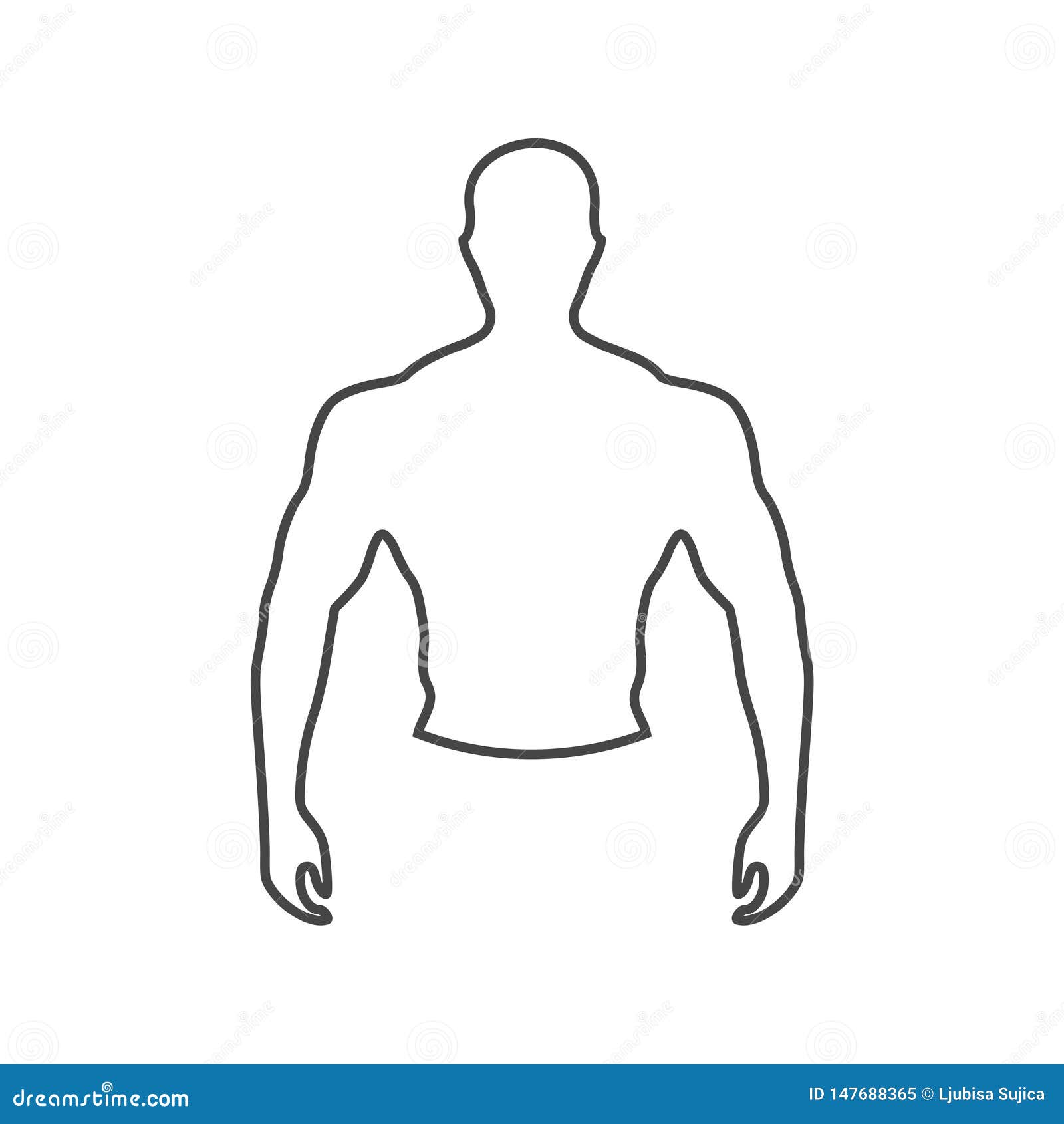 Strong Man Emblem - Illustration Stock Vector - Illustration of ...