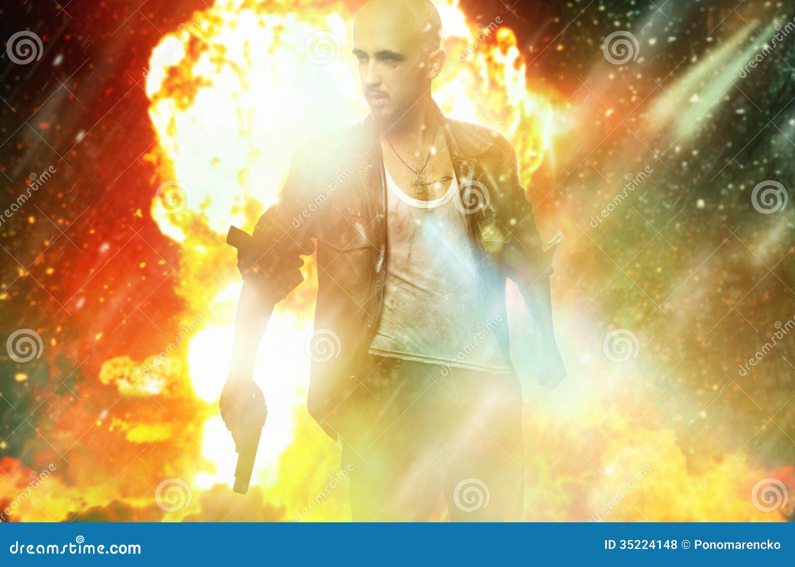 4,940 Explosion Gun Stock Photos - Free & Royalty-Free Stock Photos ...