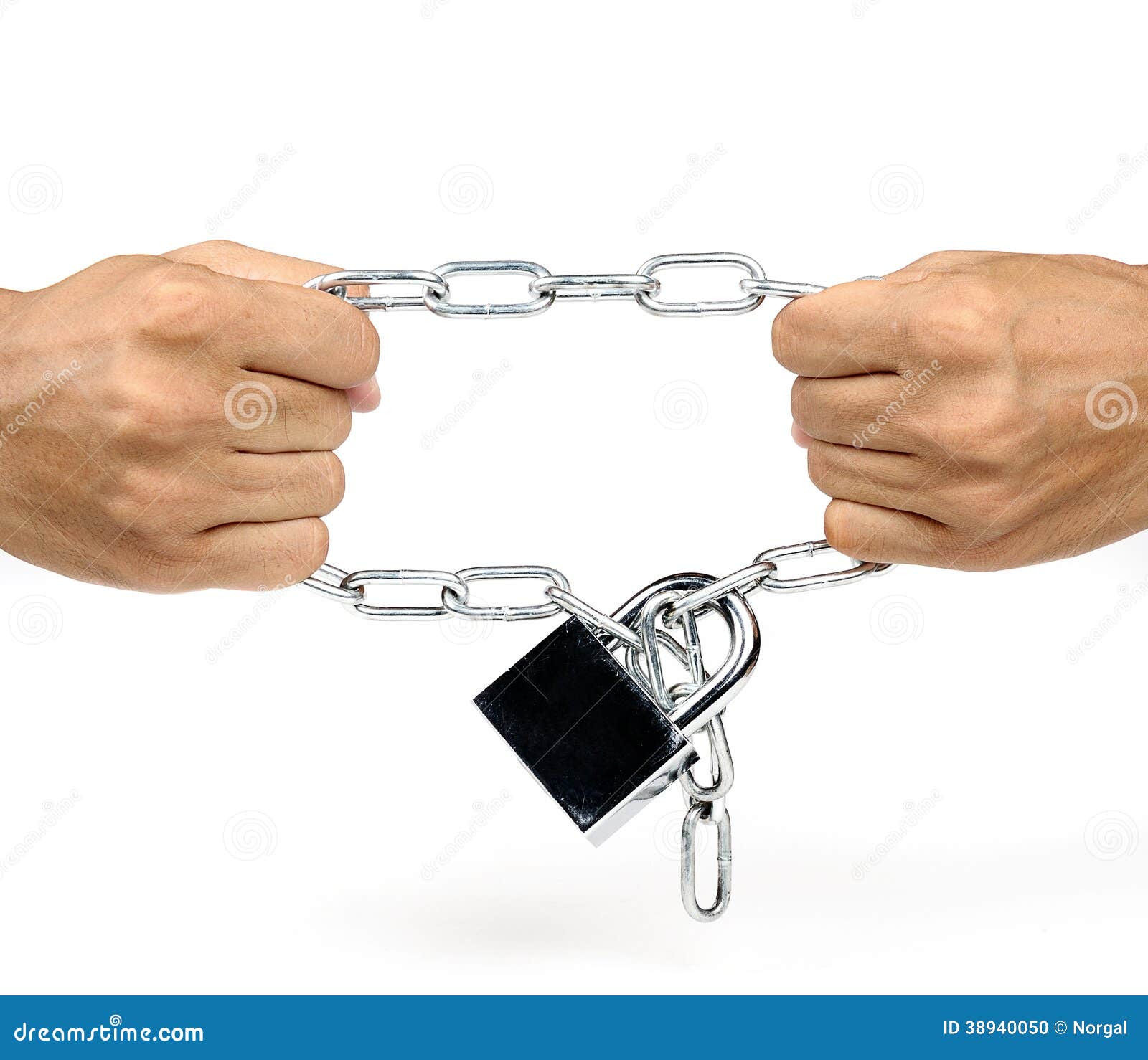 Strong man stock photo. Image of secure, tied, steel - 38940050