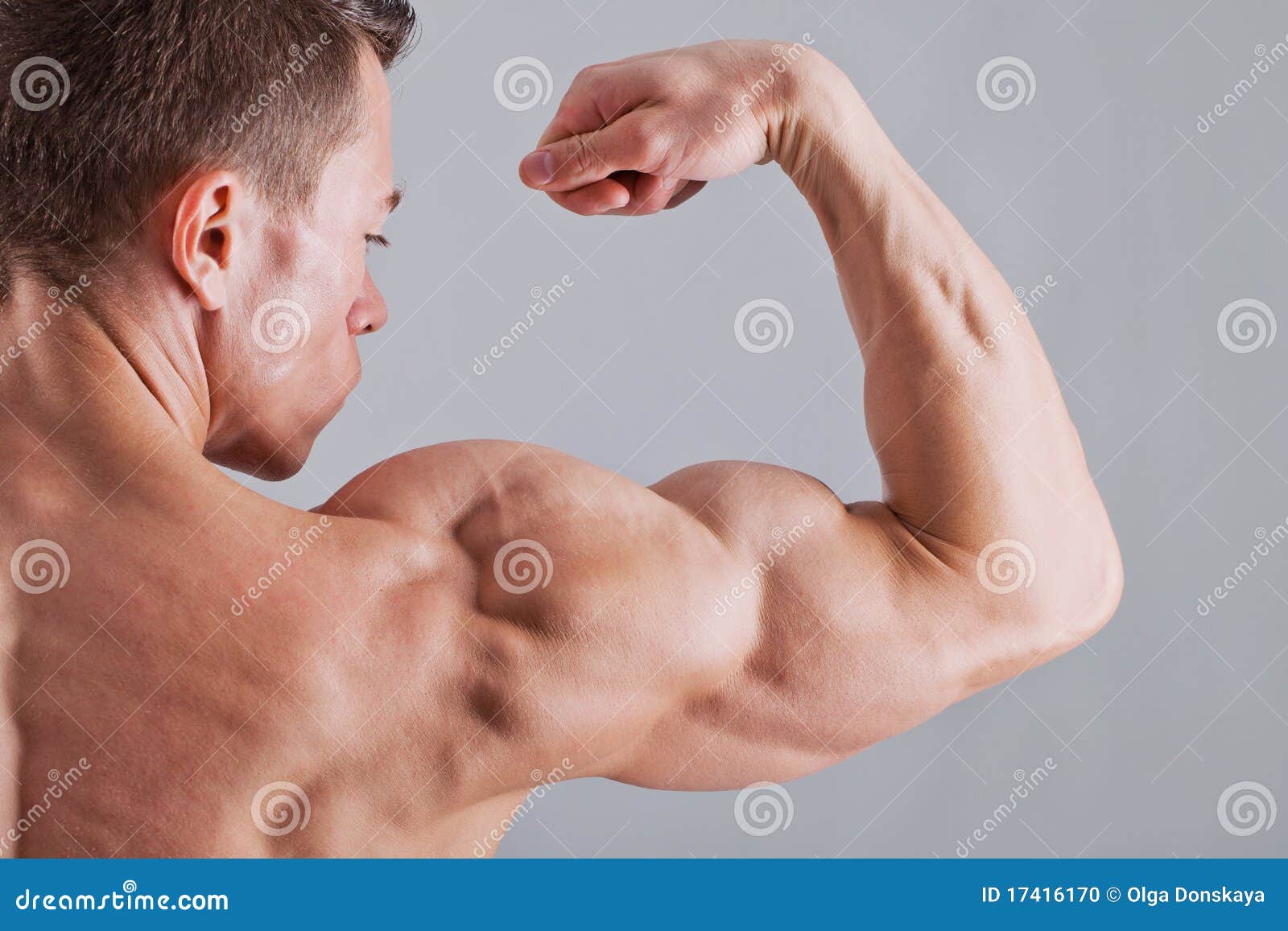 Strong Man with Relief Body Stock Photo - Image of skin, health: 17416170