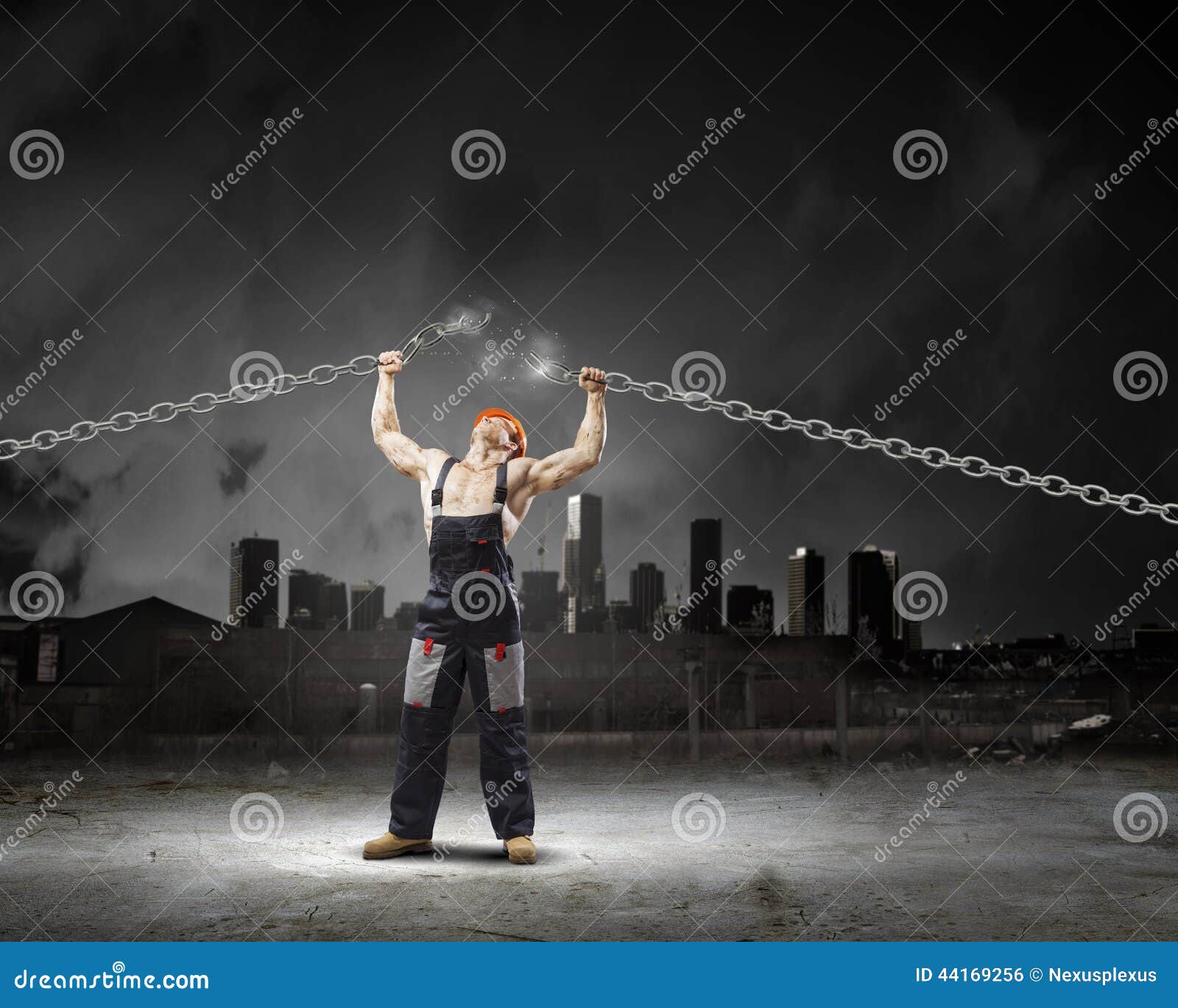 Strong man stock photo. Image of handsome, male, addiction - 44169256