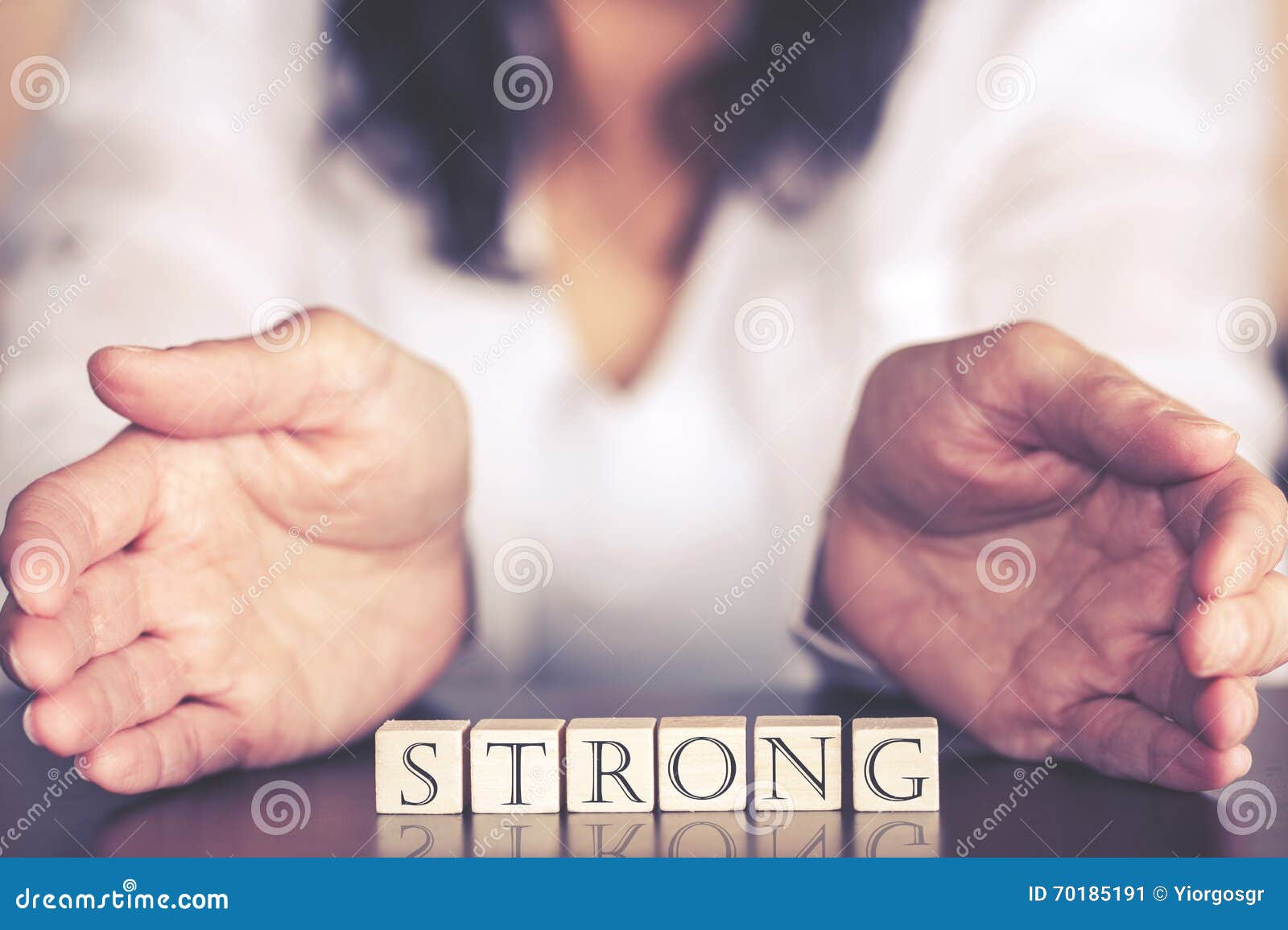 Strong message stock image. Image of positivity, protection - 70185191