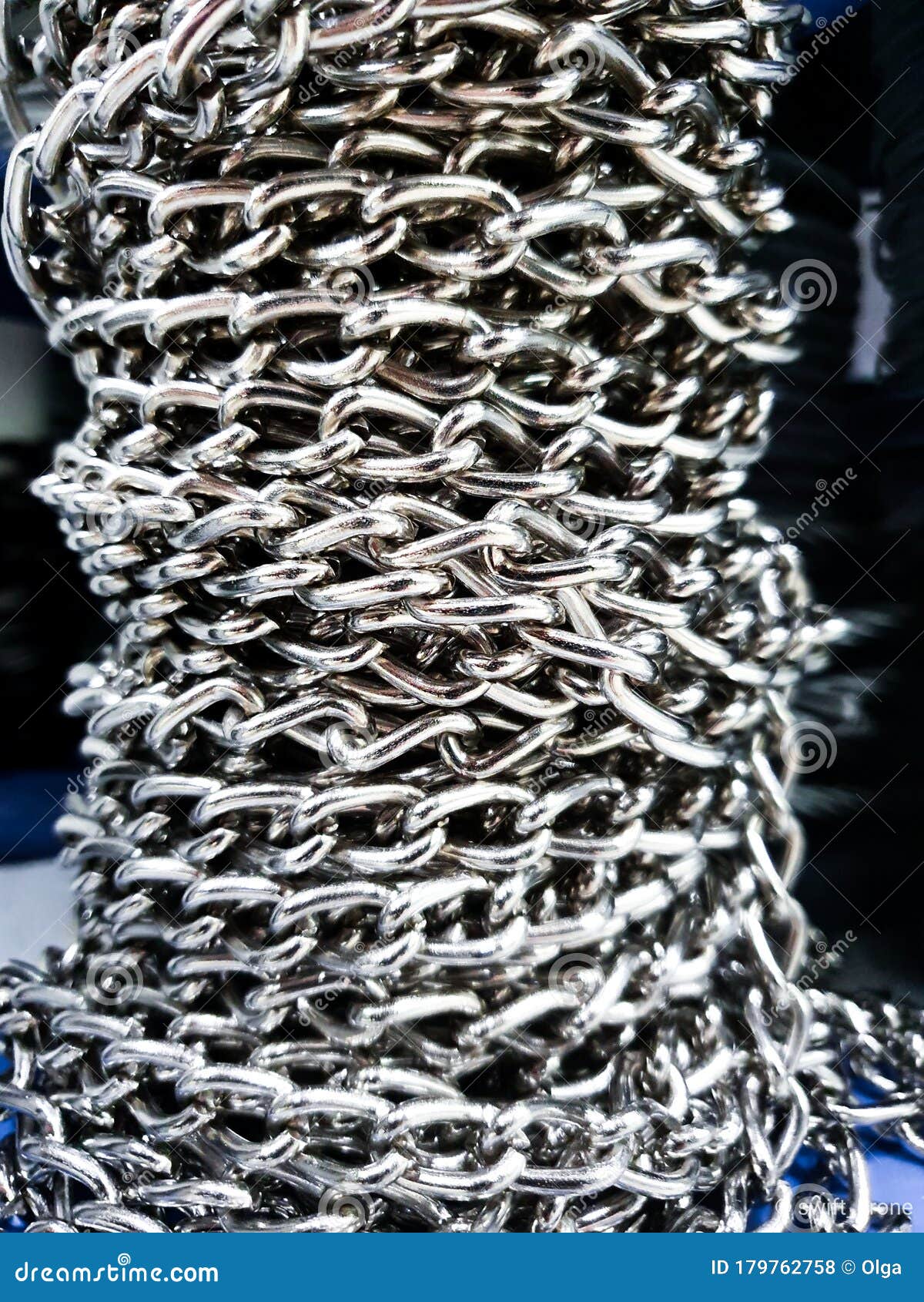 Strong metal chain stock photo. Image of strenght, strong - 179762758