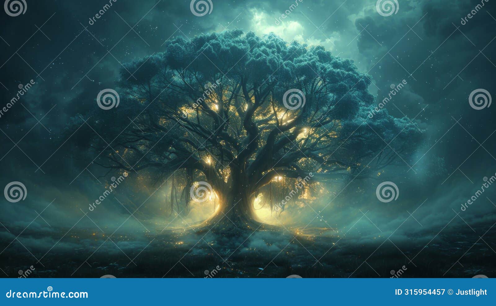 A Strong and Mighty Tree with Deep Reaching Roots Embodies the Strength ...