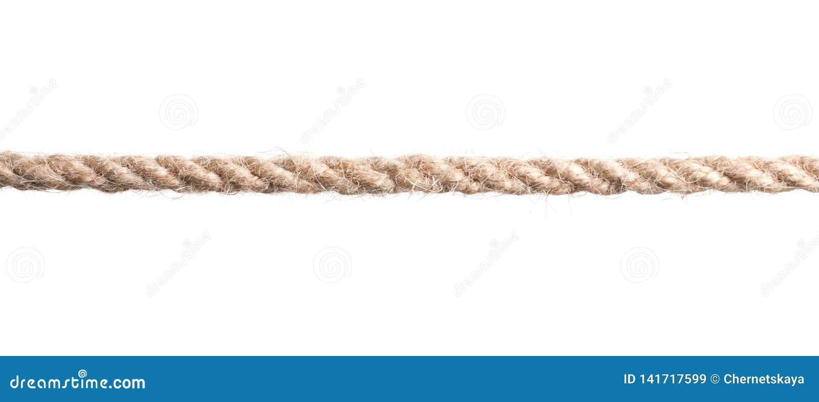 Strong Nautical Cotton Rope Stock Image - Image of line, fasten: 141717599