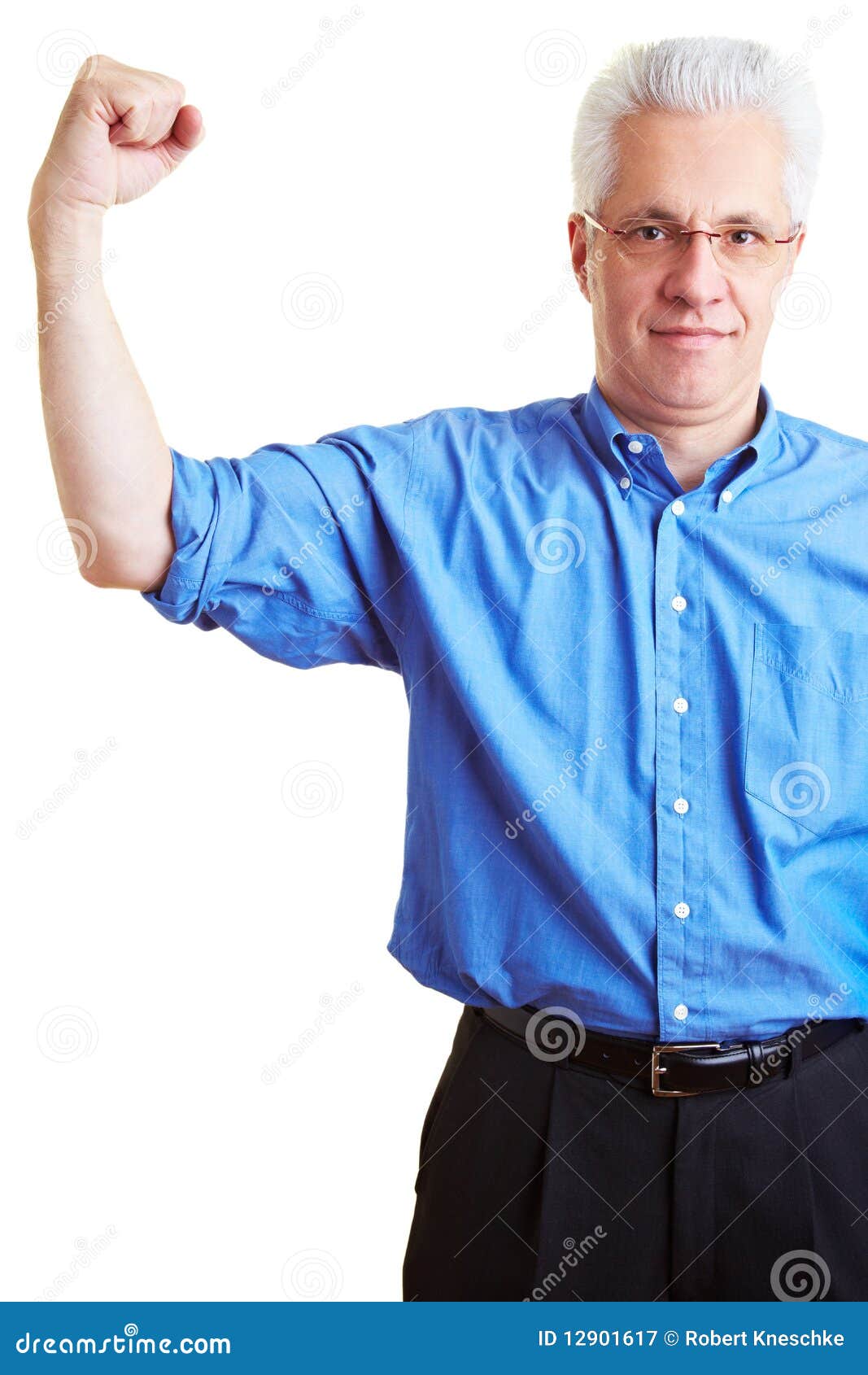 Strong old man stock image. Image of retiree, caucasian - 12901617