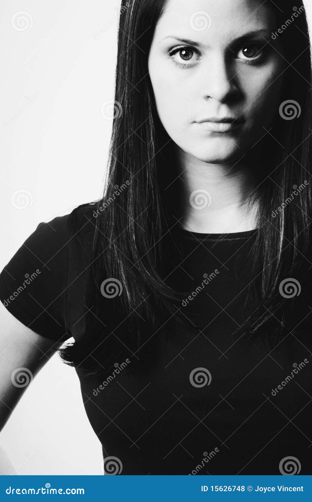 Strong portrait stock photo. Image of powerful, white - 15626748