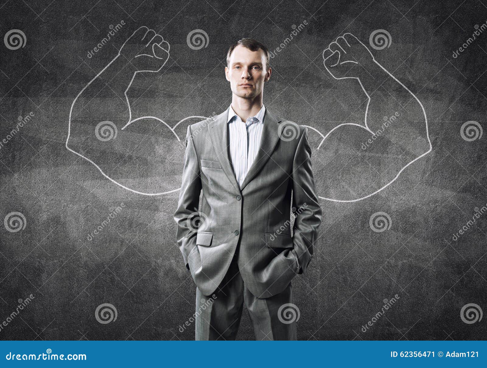 Strong and powerful stock image. Image of male, shirt - 62356471