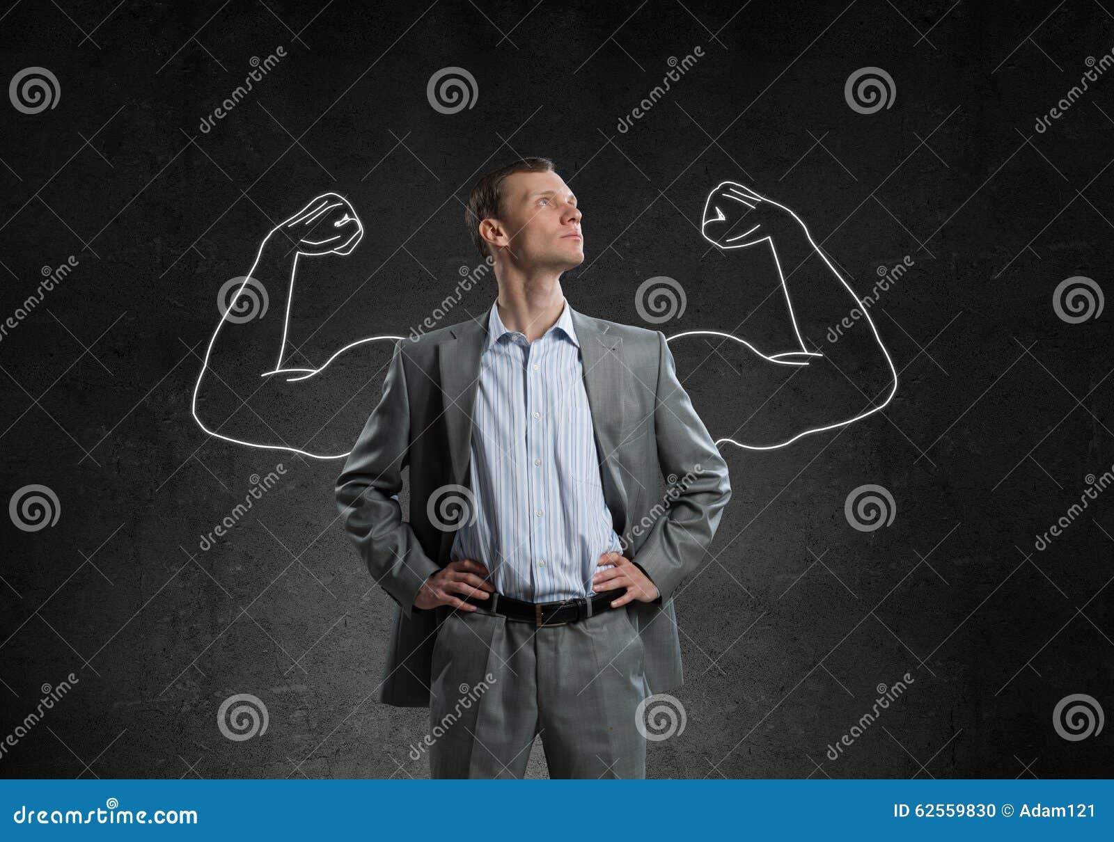Strong and powerful stock photo. Image of personality - 62559830