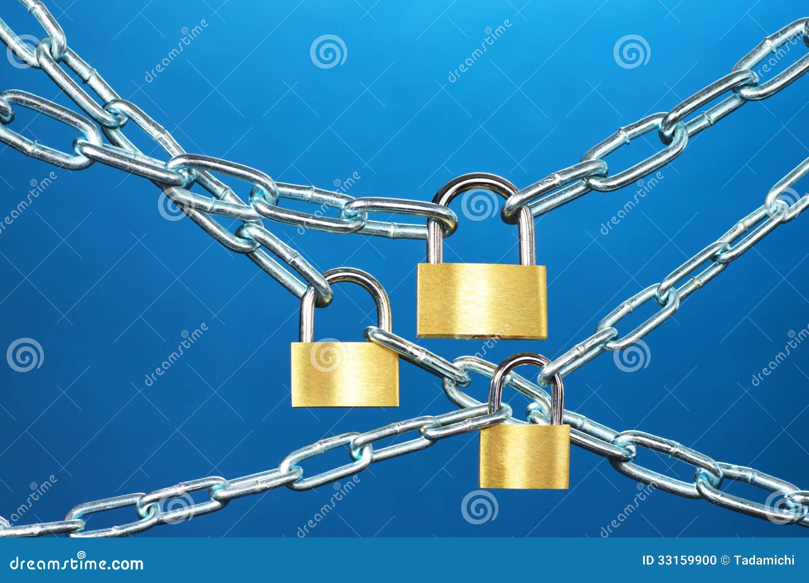 Strong security systems. stock photo. Image of gold, privacy - 33159900